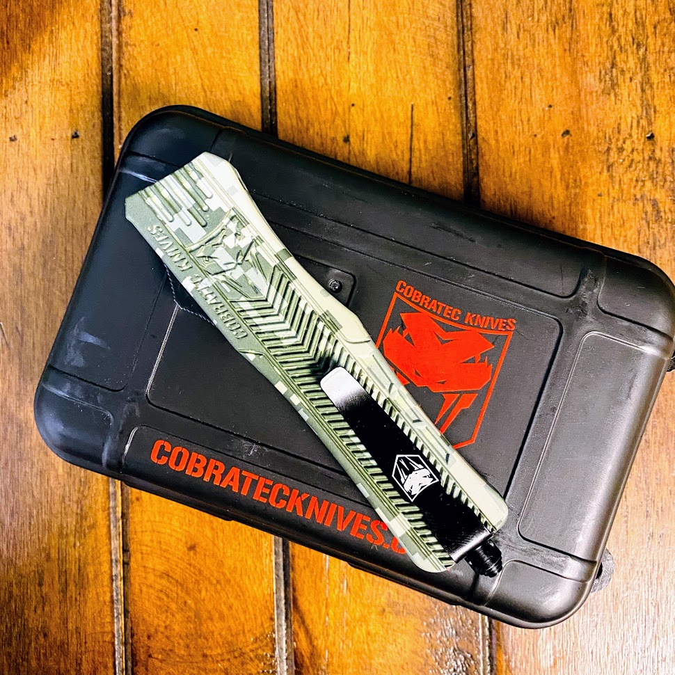 CobraTec OTF Knife - GUNTALK [10 SPOT] - GUNBROS