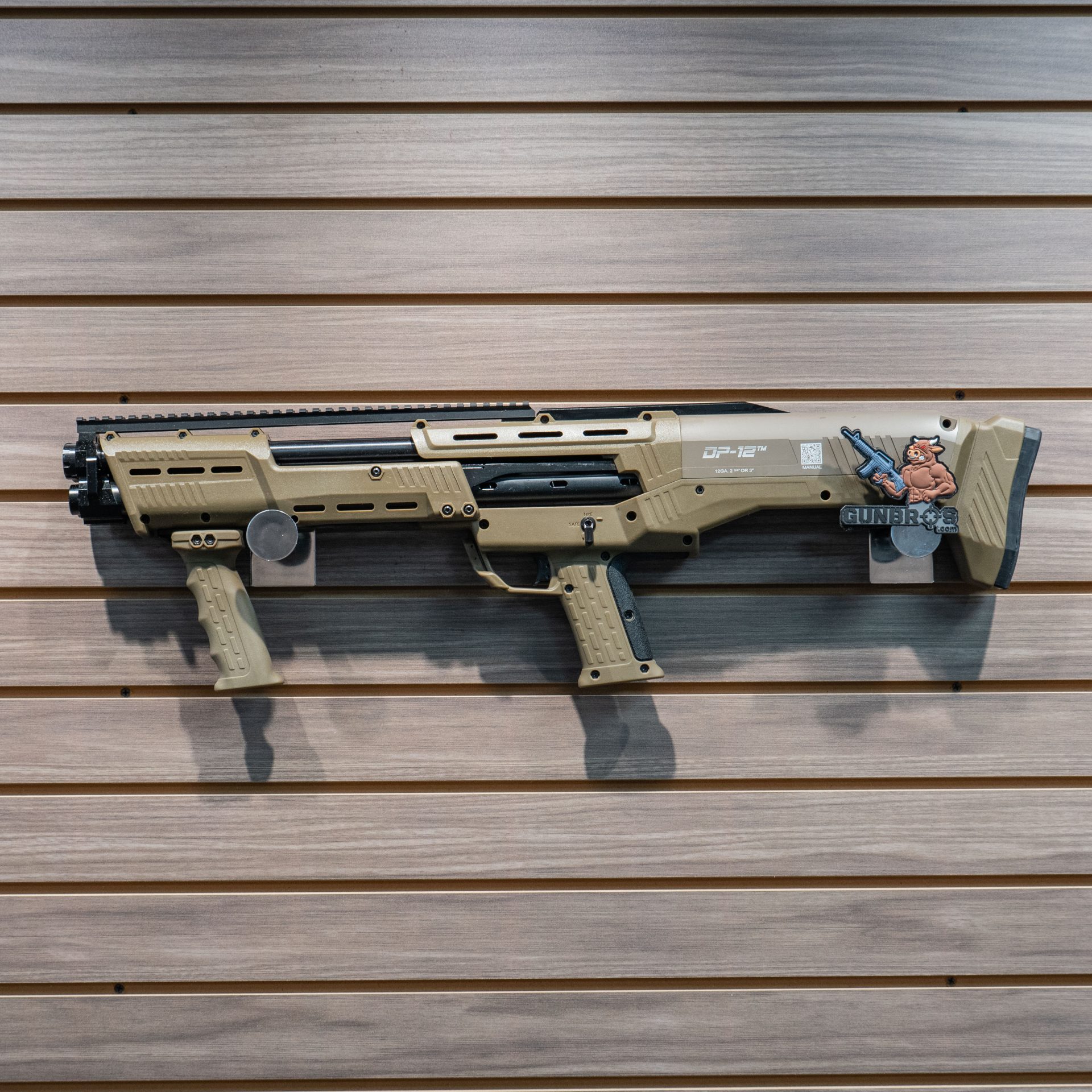 Standard MFG DP12 FDE 12GA Double Barrel Pump Shotgun - GUNTALK [20 ...