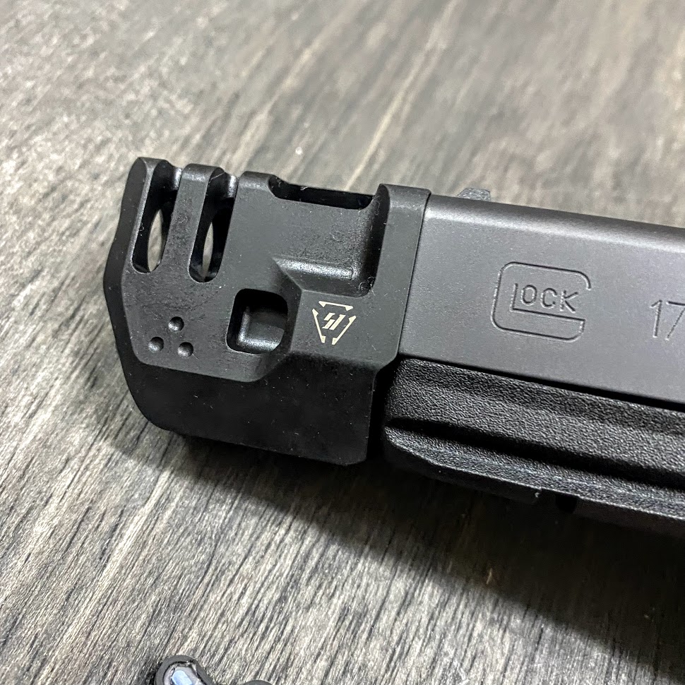 Glock 17 9mm w/ Mass Driver Compensator - GUNTALK [10 SPOT] - GUNBROS