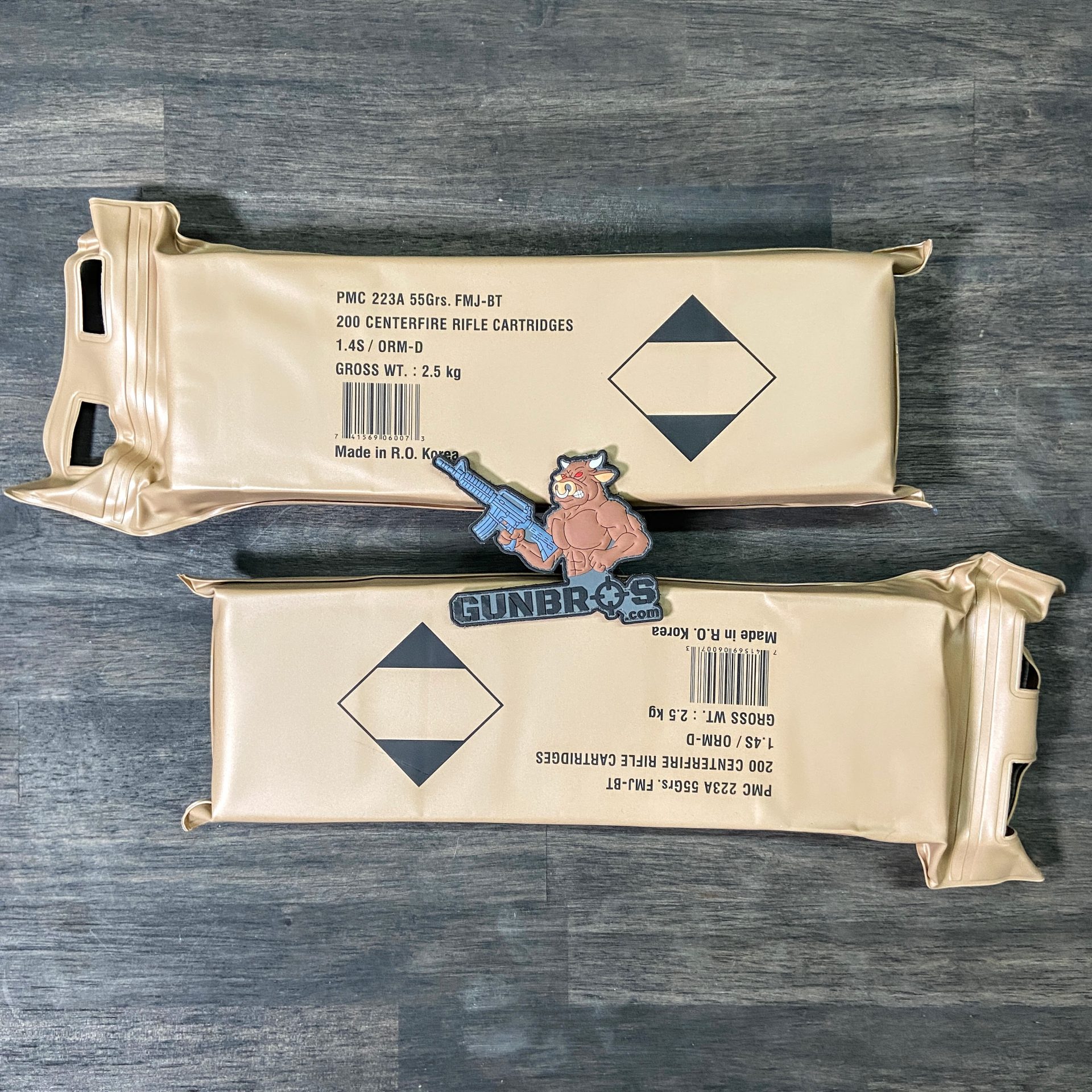 400rds .223 PMC Bronze 55gr - 2 Battle Packs - GUNTICKETS [10 SPOT ...