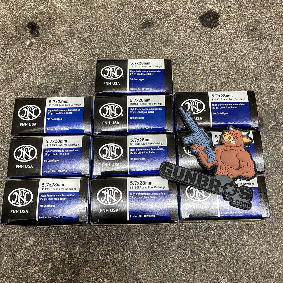 500rds FN 5.7x28mm 27gr Hollow Point SS195LF - GUNTICKETS [10 SPOT ...