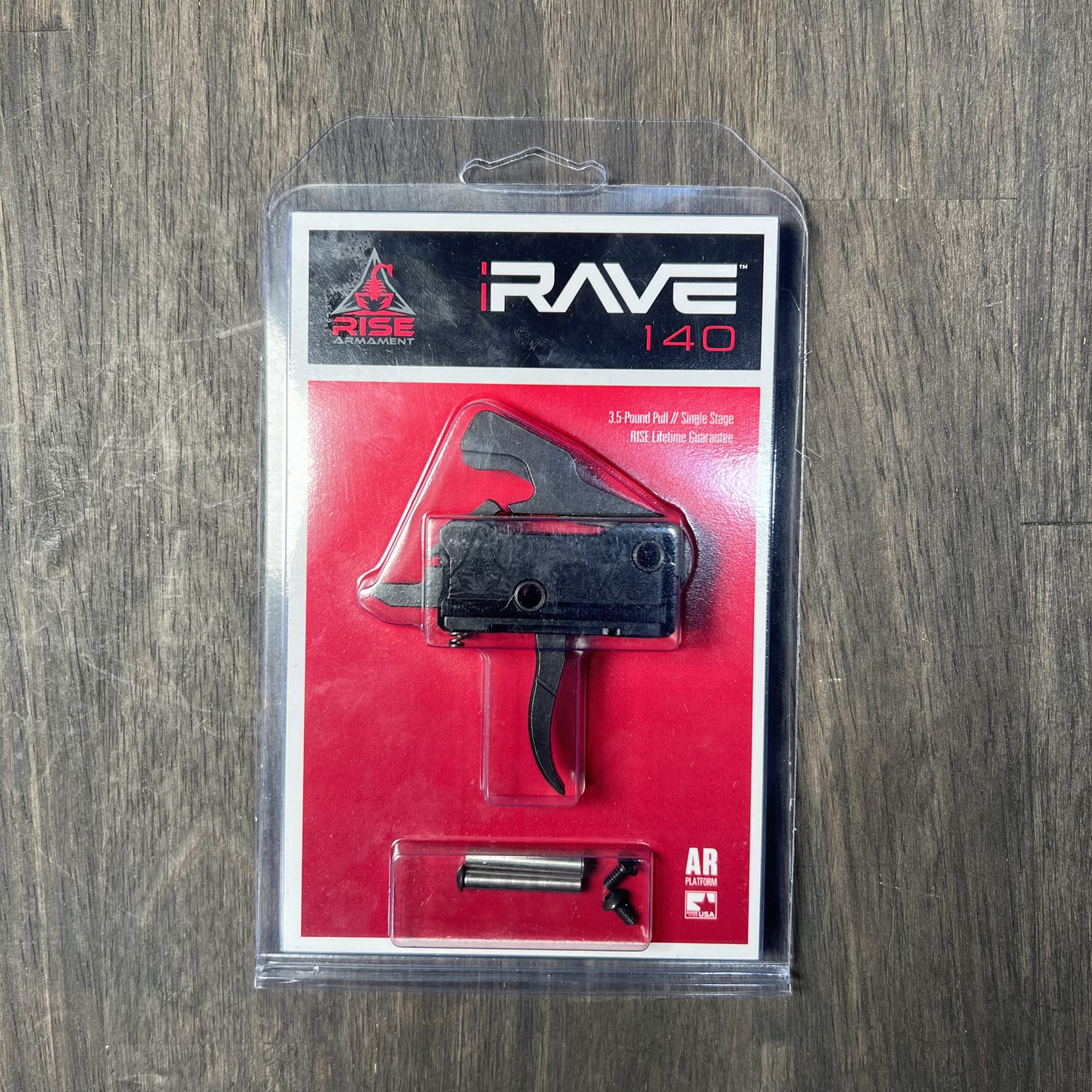 Rise Armament RAVE 140 Single Stage 3.5lb AR Trigger - GUNTICKETS [10 ...