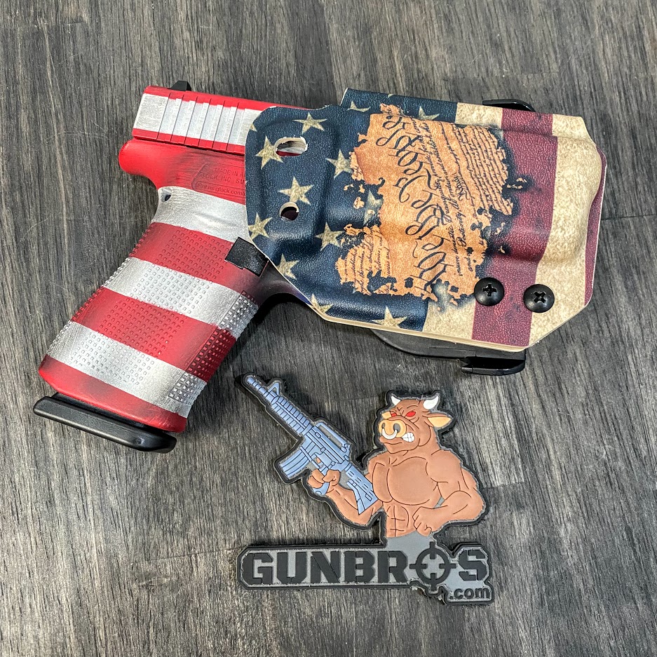 Constitutional Carry Glock 43X 9mm w/ Holster - GUNTICKETS [10 SPOT] - GUNBROS