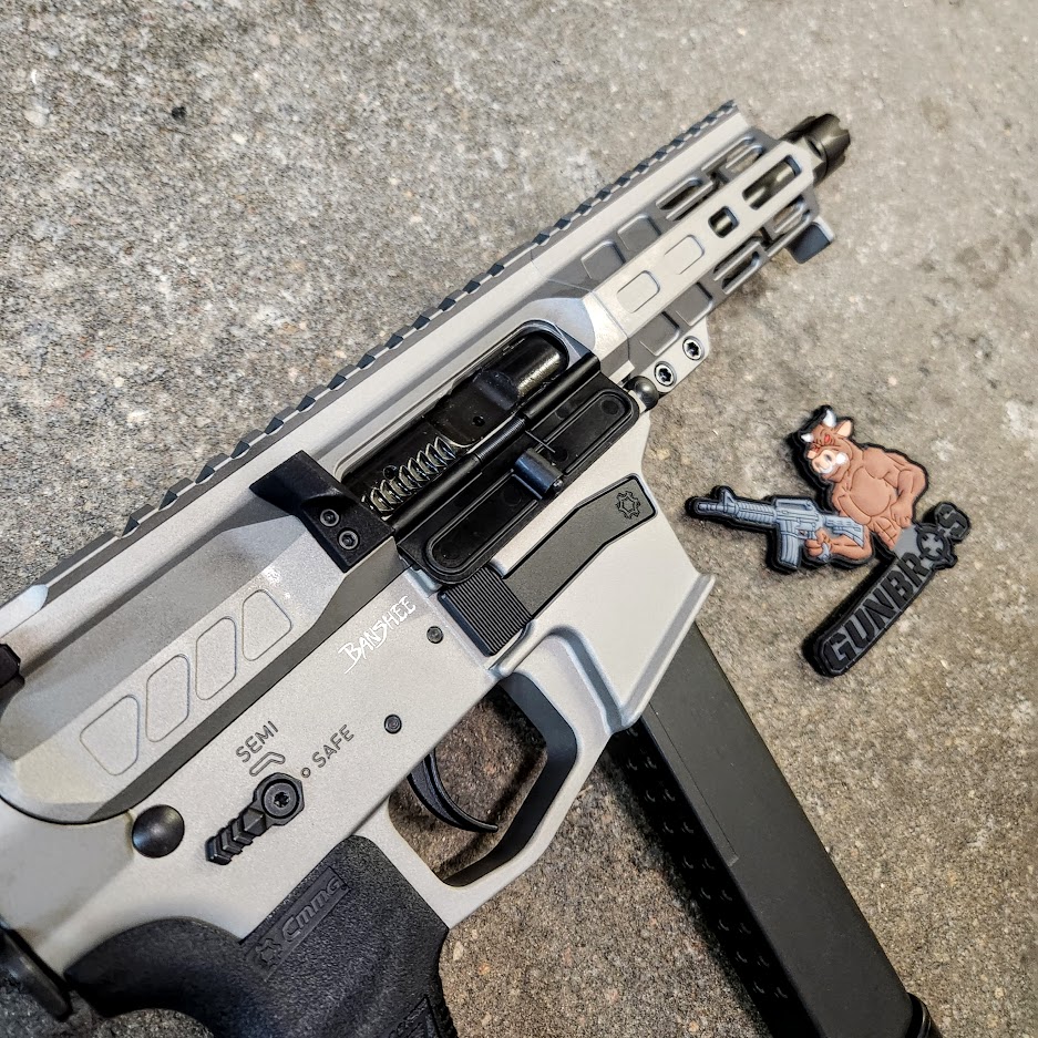 CMMG Banshee MKGS 9mm 5" Titanium Cerakote - GUNTICKETS [20 SPOT] - GUNBROS