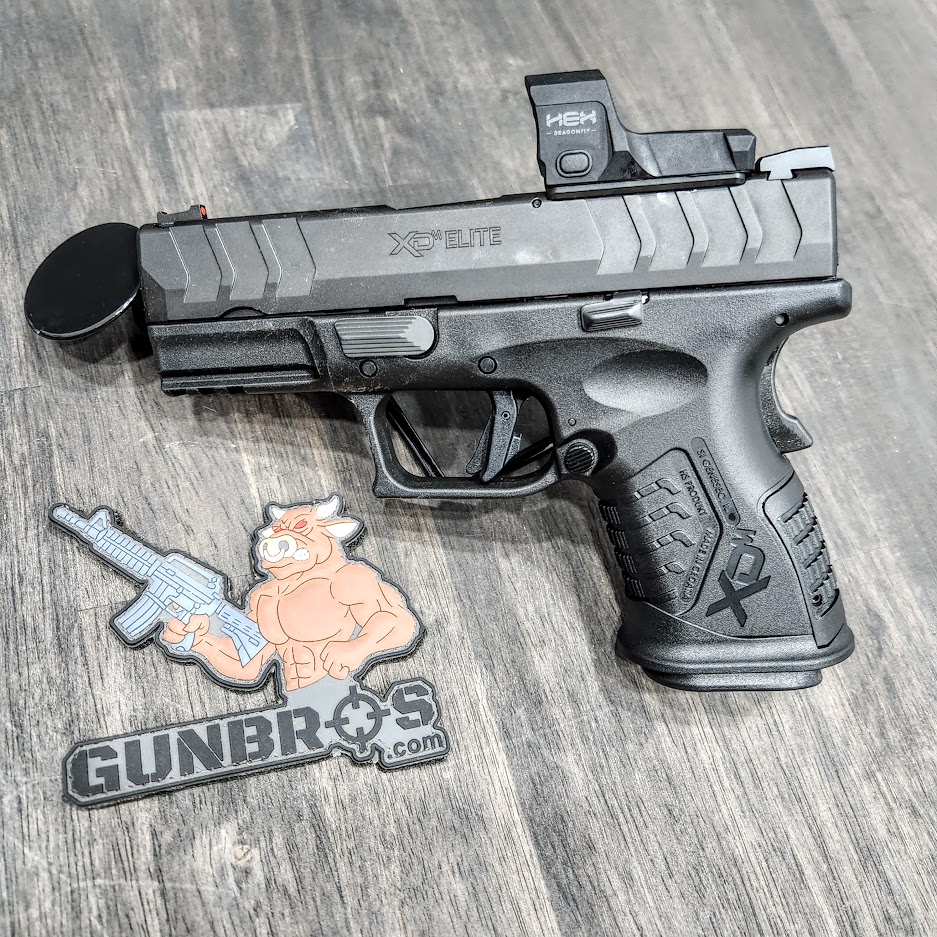 Springfield XD-M Elite Compact OSP 9mm w/ Hex Dragonfly Red Dot - GUNTICKETS [10 SPOT] - GUNBROS