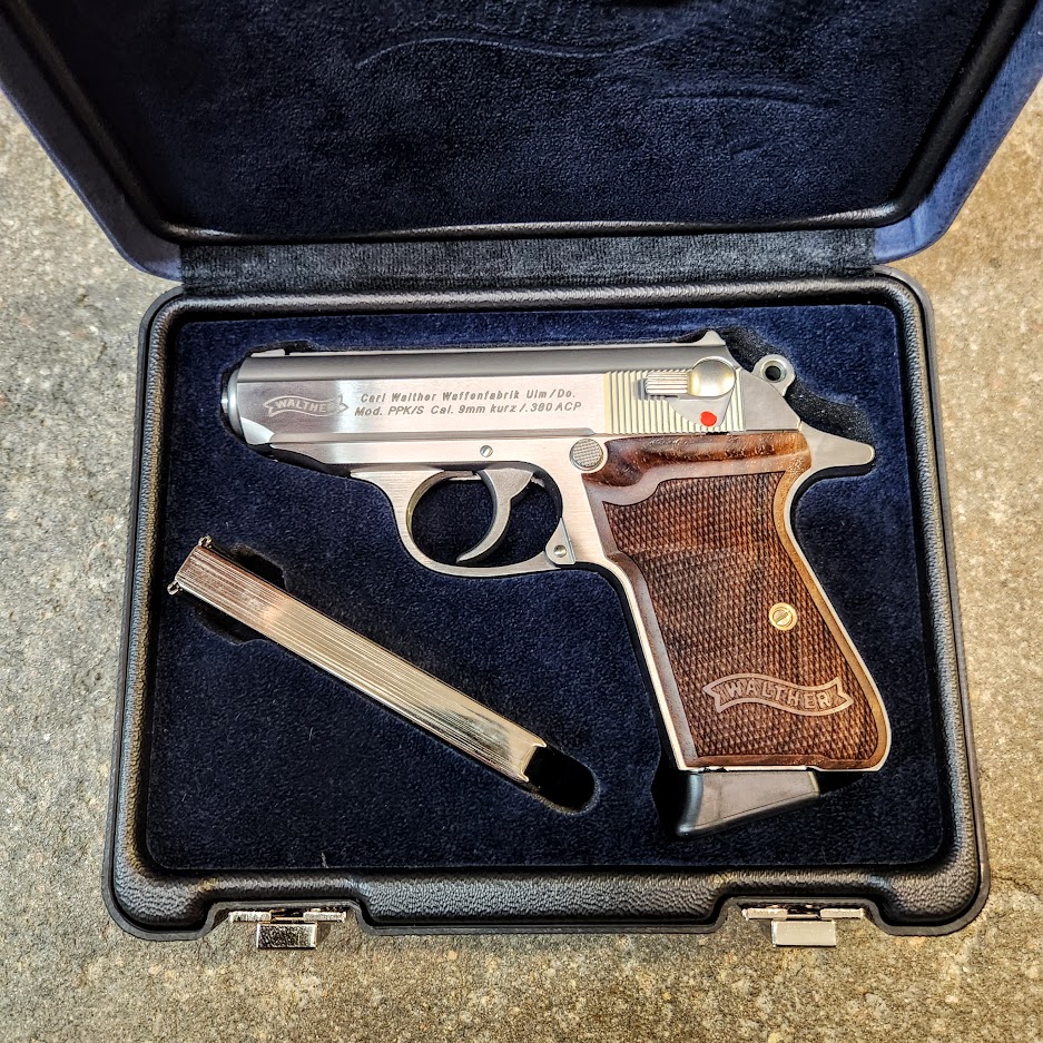 Walther PPK/S .380 ACP Stainless - GUNTICKETS [20 SPOT] - GUNBROS