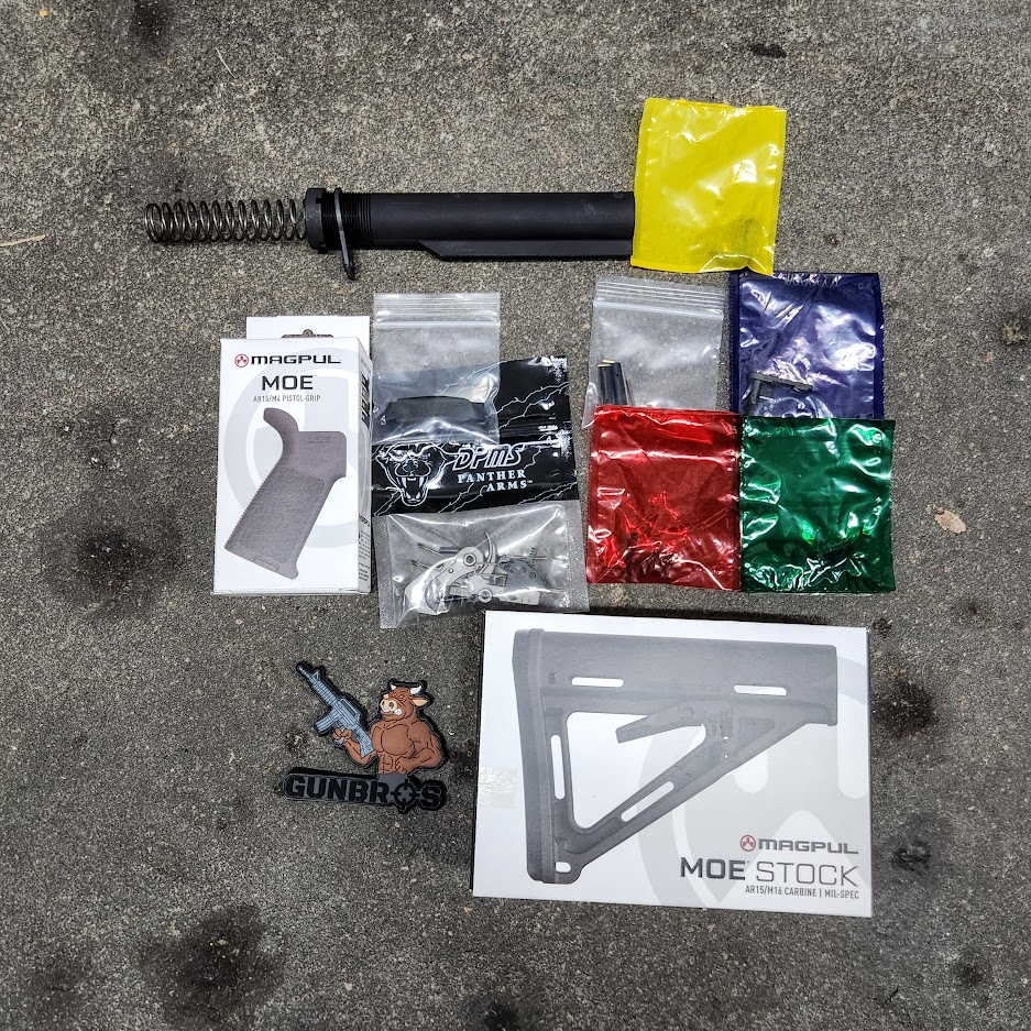 DPMS Magpul MOE Lower Build Kit AR15 - GUNTICKETS [10 SPOT] - GUNBROS