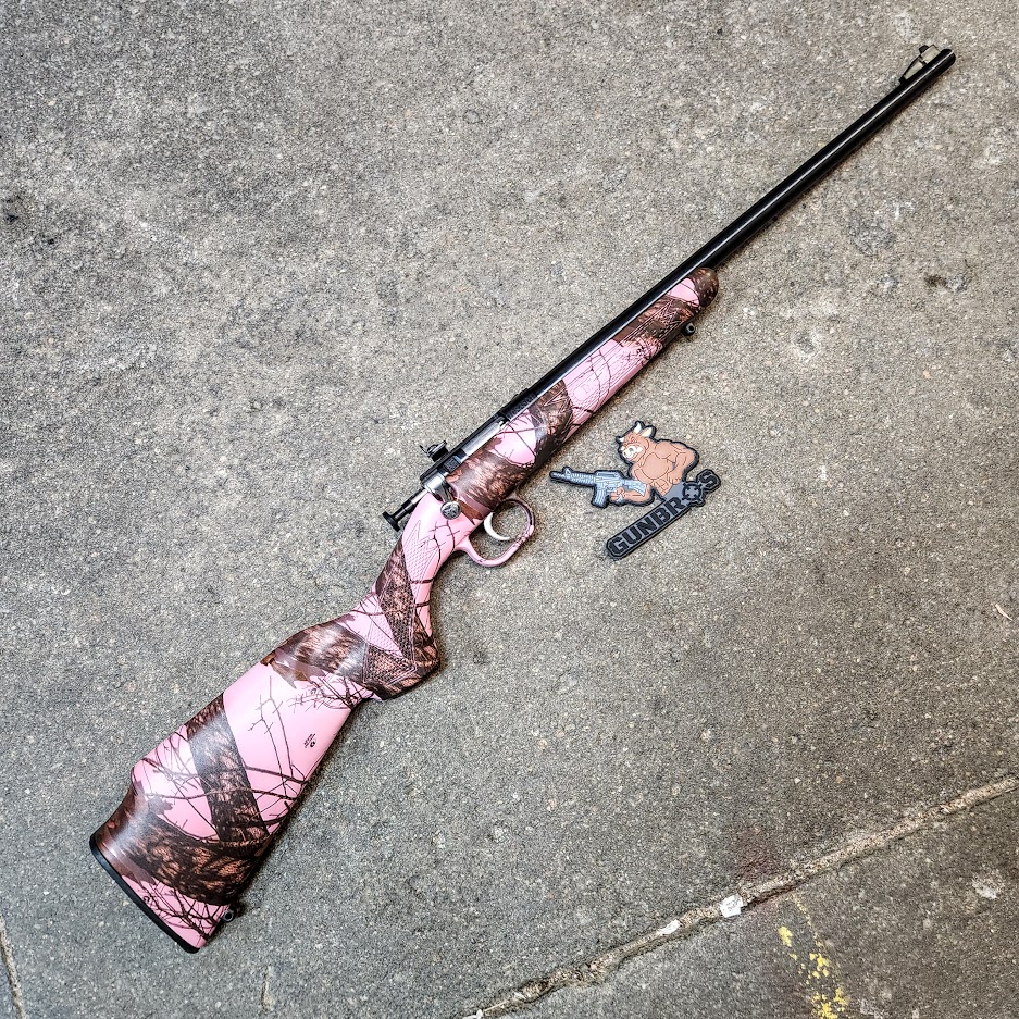 Crickett .22LR Bolt Action Mossy Oak Pink - GUNTICKETS [10 SPOT] - GUNBROS