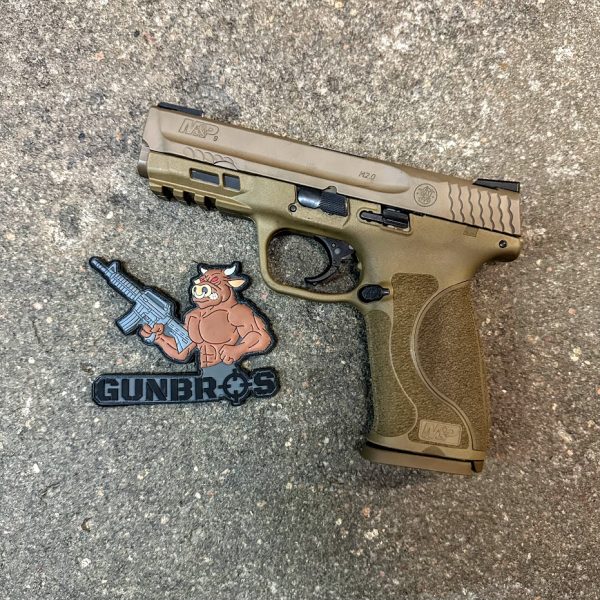 Smith & Wesson M&P M2.0 9mm FDE w/ Truglo TFX Sights - GUNTICKETS [10 ...