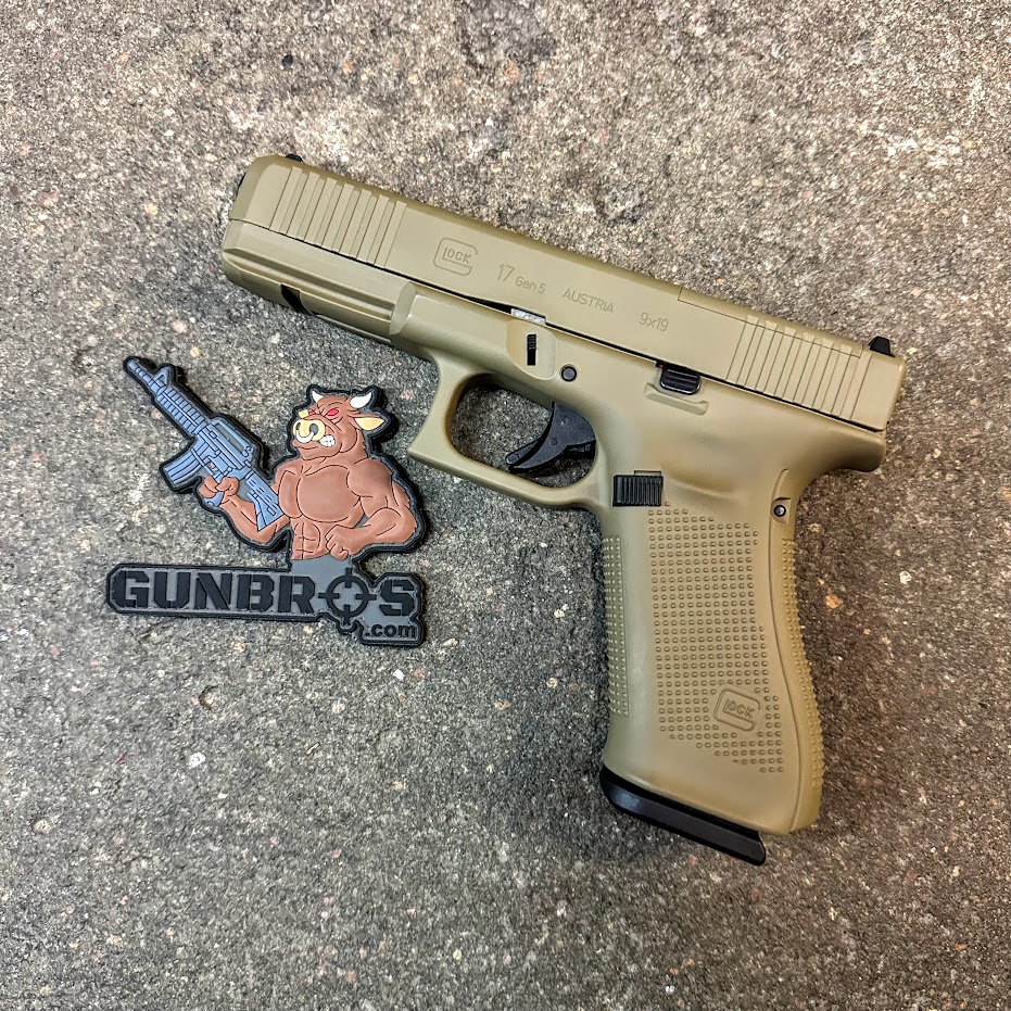 Glock 17 Gen 5 9mm MOS FDE - GUNTICKETS [10 SPOT] - GUNBROS