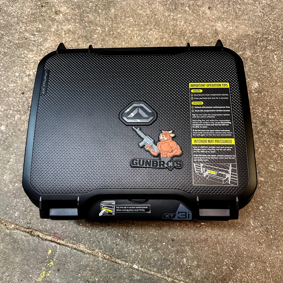 Vaultek Lifepod XT3i Biometric Waterproof Gun Case - GUNTICKETS [10 ...