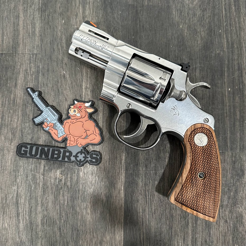 Colt Python Stainless .357 Magnum 2.5" - GUNTICKETS [20 SPOT] - GUNBROS