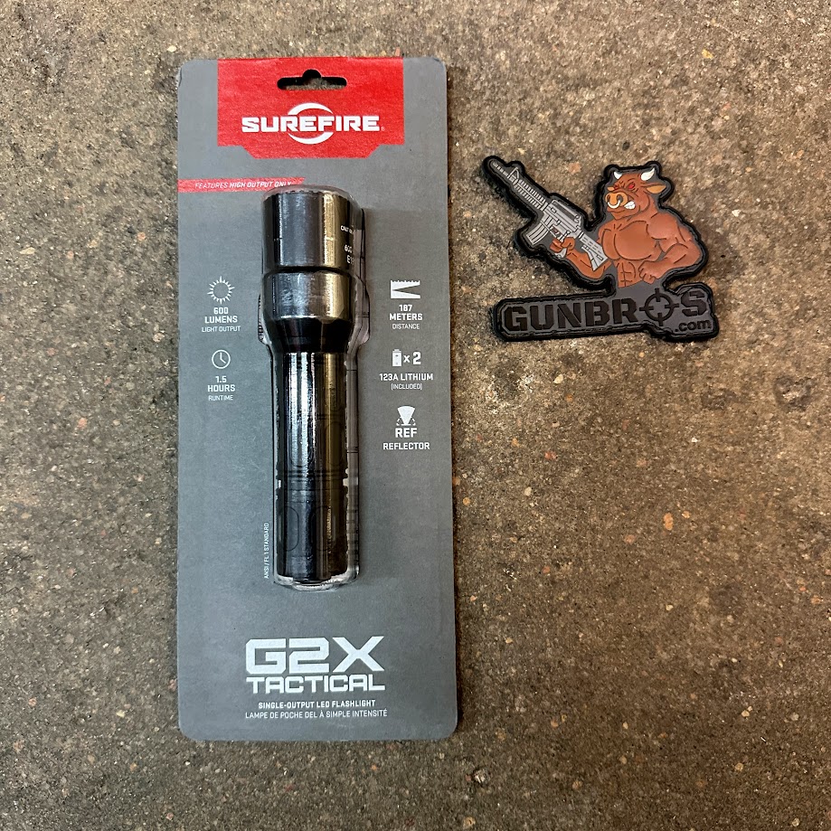 Surefire G2X Flashlight - GUNTICKETS [10 SPOT] - GUNBROS