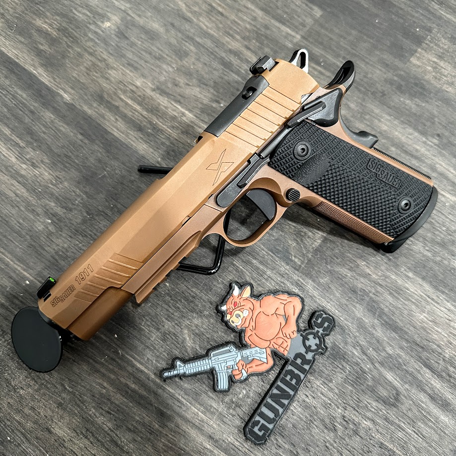 Sig Sauer 1911 X Series FDE .45 ACP - GUNTICKETS [20 SPOT] - GUNBROS
