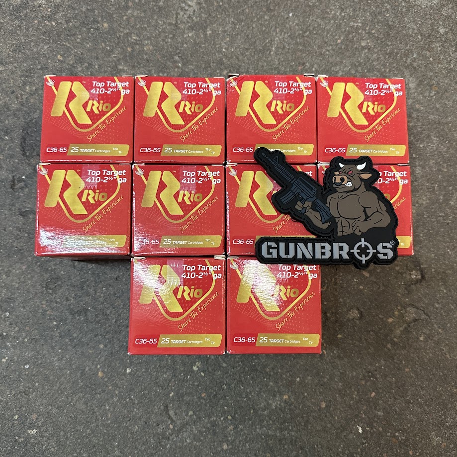 250rds RIO Top Target .410 #8 - GUNTICKETS [10 SPOT] - GUNBROS