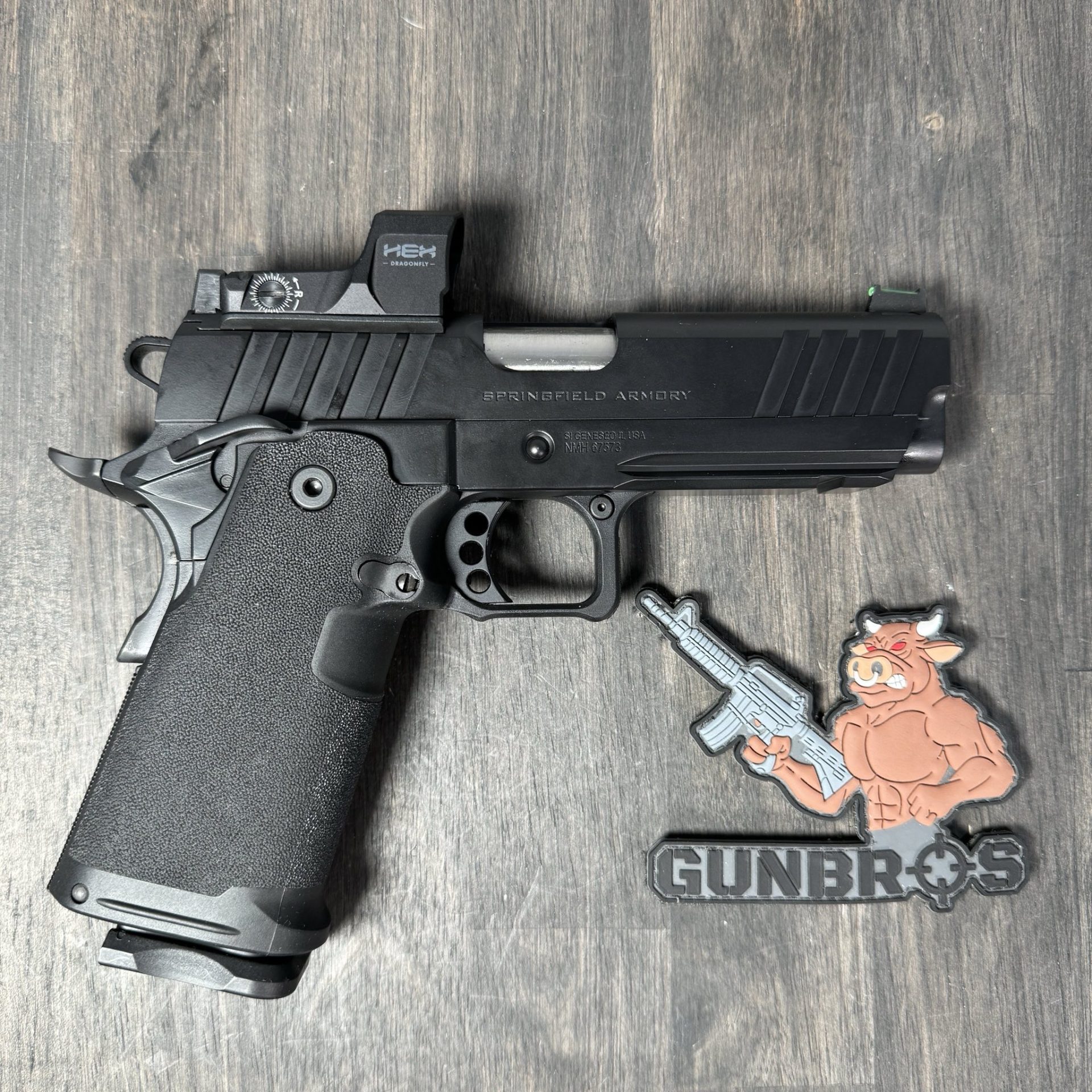 Springfield Prodigy 9mm 4.25" w/ Hex Dragonfly Red Dot - GUNTICKETS [20 ...