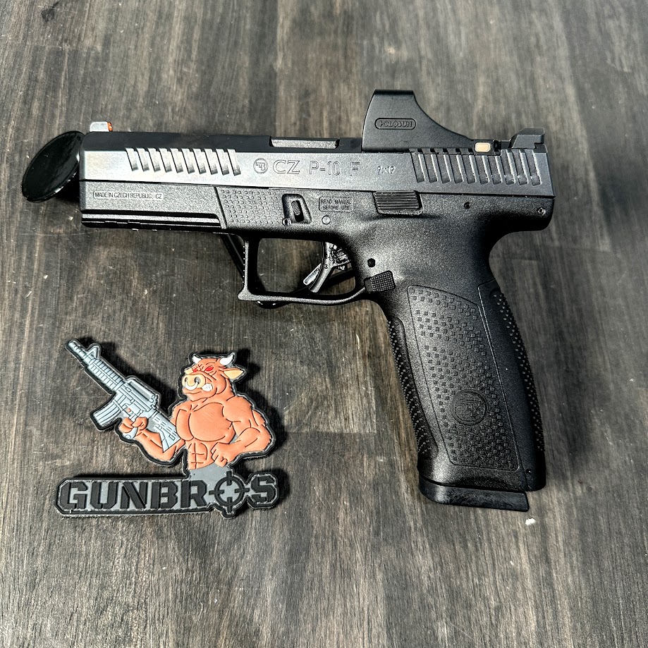 CZ P10F 9mm w/ Holosun SCS Green Dot - GUNTICKETS [10 SPOT] - GUNBROS