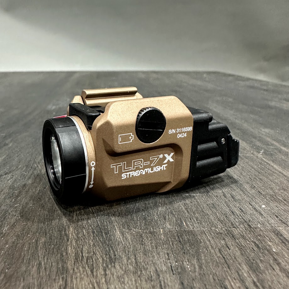 Streamlight TLR-7X FDE Handgun Light - GUNTICKETS [10 SPOT] - GUNBROS