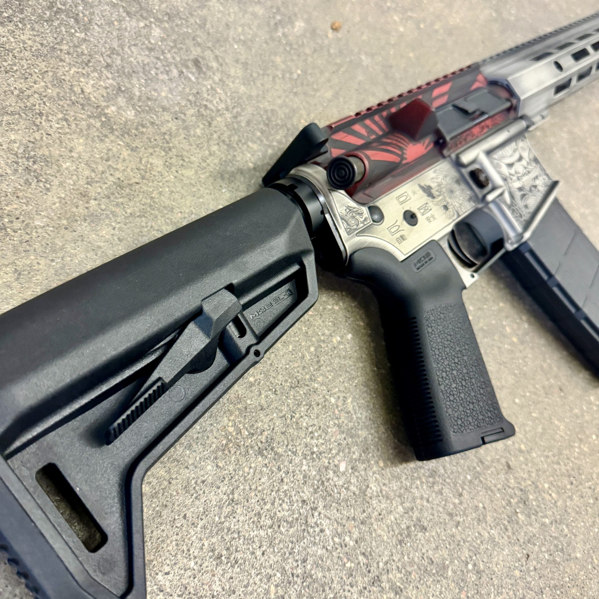 Shark Coast Tactical AR15 5.56mm Bushido Samurai - GUNTICKETS [20 SPOT ...