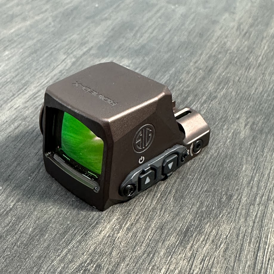 Sig Sauer Romeo-X Compact FDE Red Dot - GUNTICKETS [10 SPOT] - GUNBROS