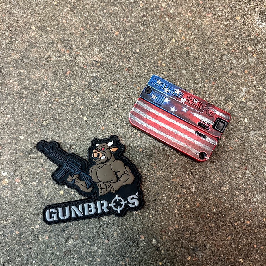 Trailblazer Lifecard .22LR American Flag Cerakote - GUNTICKETS [10 SPOT ...