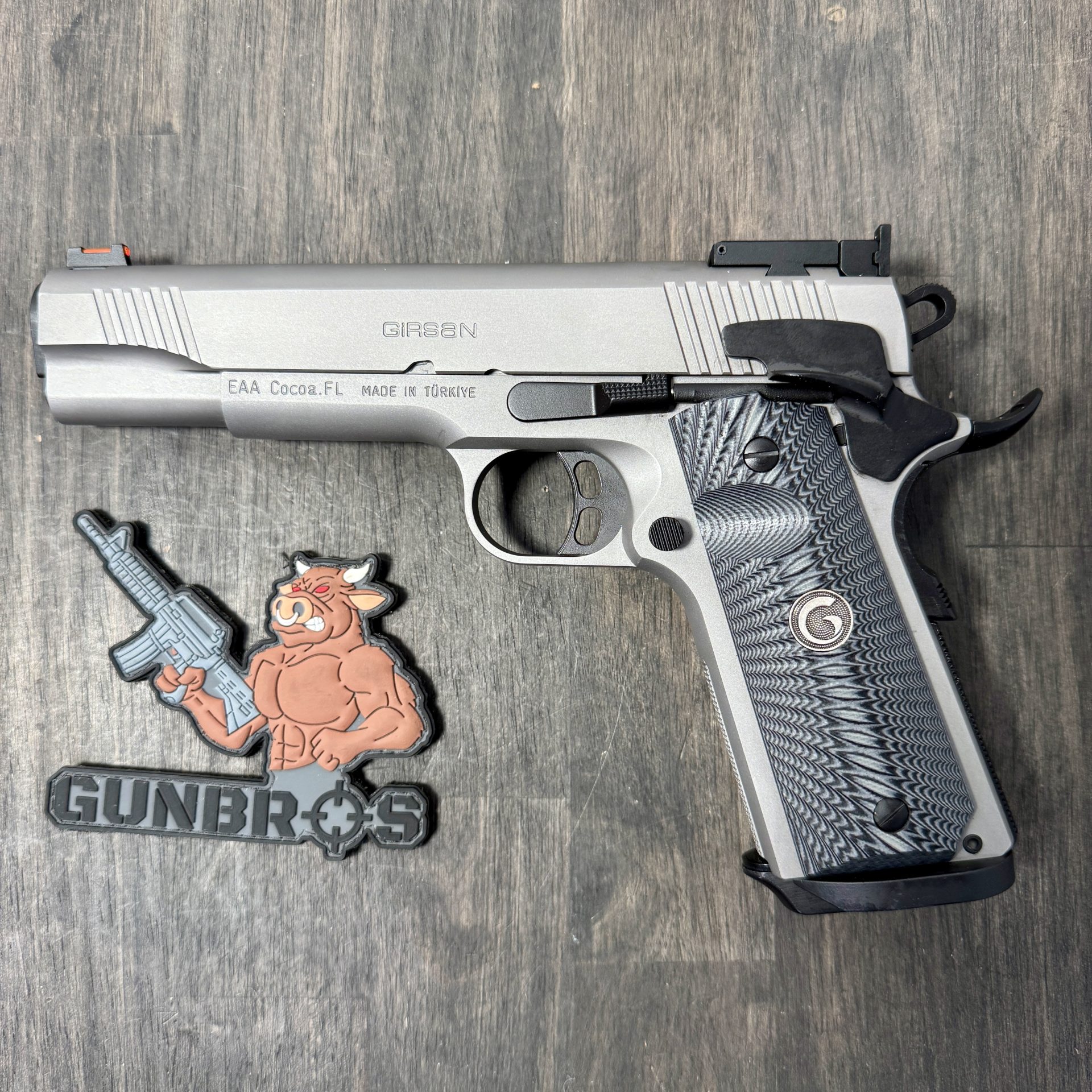 EAA Girsan MC1911 Match Noel 5" 9mm - GUNTICKETS [10 SPOT] - GUNBROS