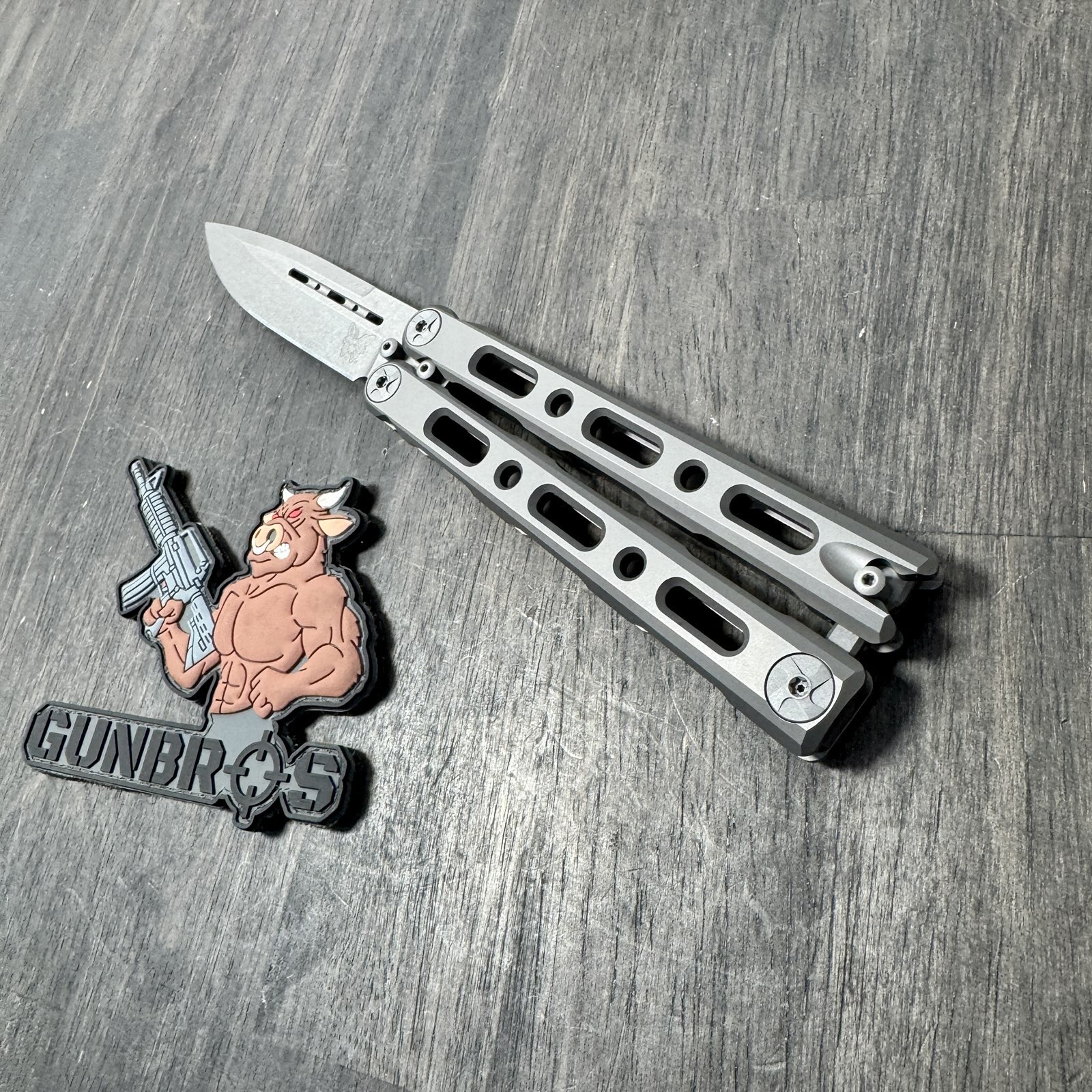 Benchmade 82 Laro Balisong Butterfly Knife - GUNTICKETS [10 SPOT] - GUNBROS