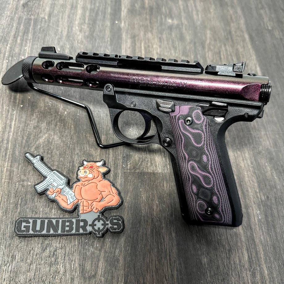 Ruger Mark IV 22/45 .22LR Lite Gun Candy Cerakote - GUNTICKETS [10 SPOT ...
