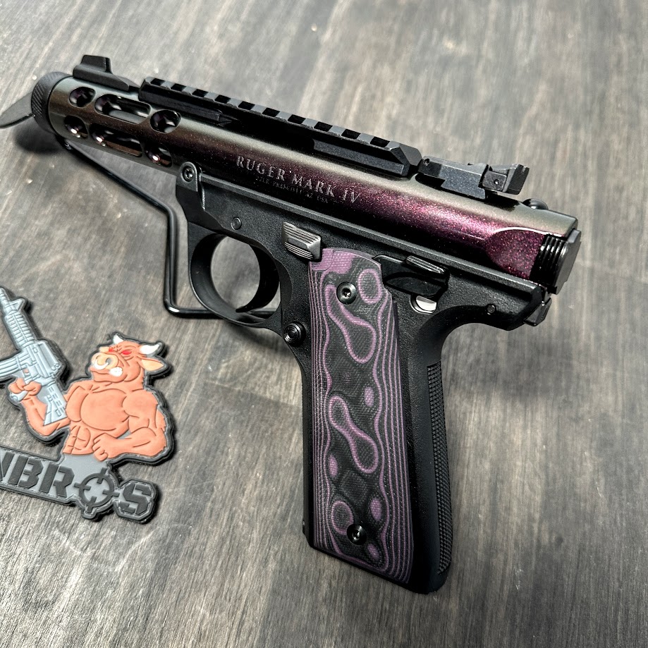 Ruger Mark IV 22/45 .22LR Lite Gun Candy Cerakote - GUNTICKETS [10 SPOT ...