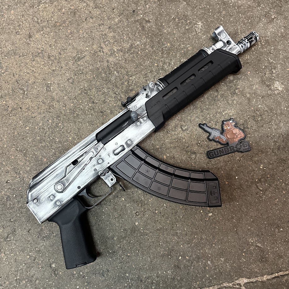 Century VSKA Draco Distressed White 7.62x39mm - GUNTICKETS [20 SPOT ...