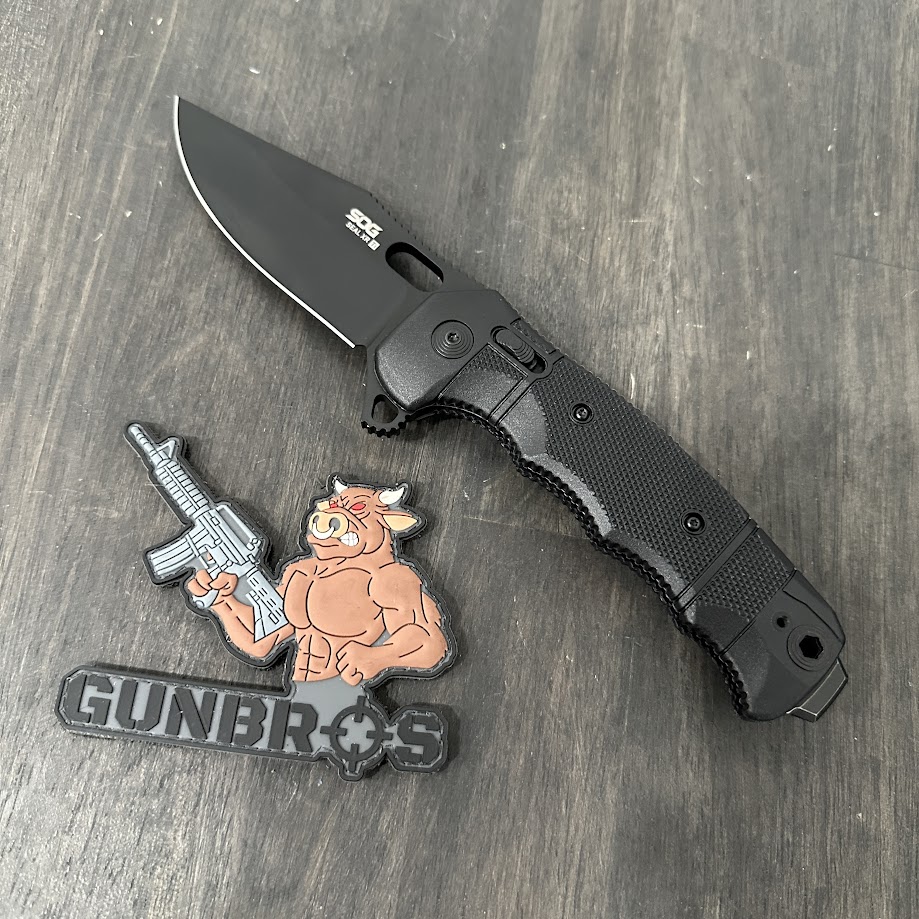 SOG Seal XR Folding Knife - GUNTICKETS [10 SPOT] - GUNBROS