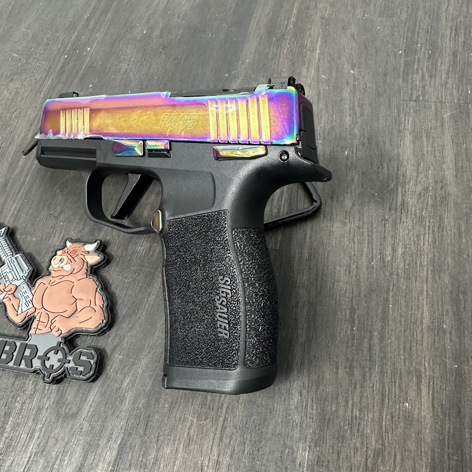 Sig Sauer P365X 9mm Rainbow Mirror Finish - GUNTICKETS [10 SPOT] - GUNBROS