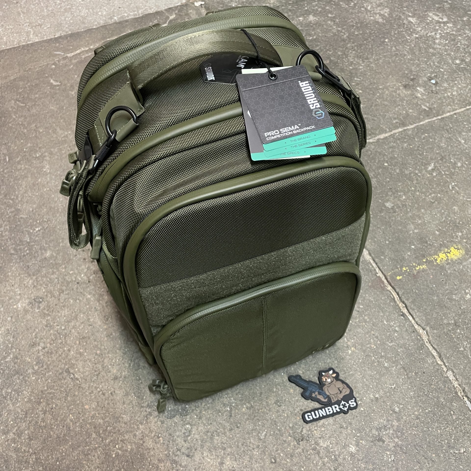 Savior PRO SEMA Competition Backpack ODG - GUNTICKETS [10 SPOT] - GUNBROS