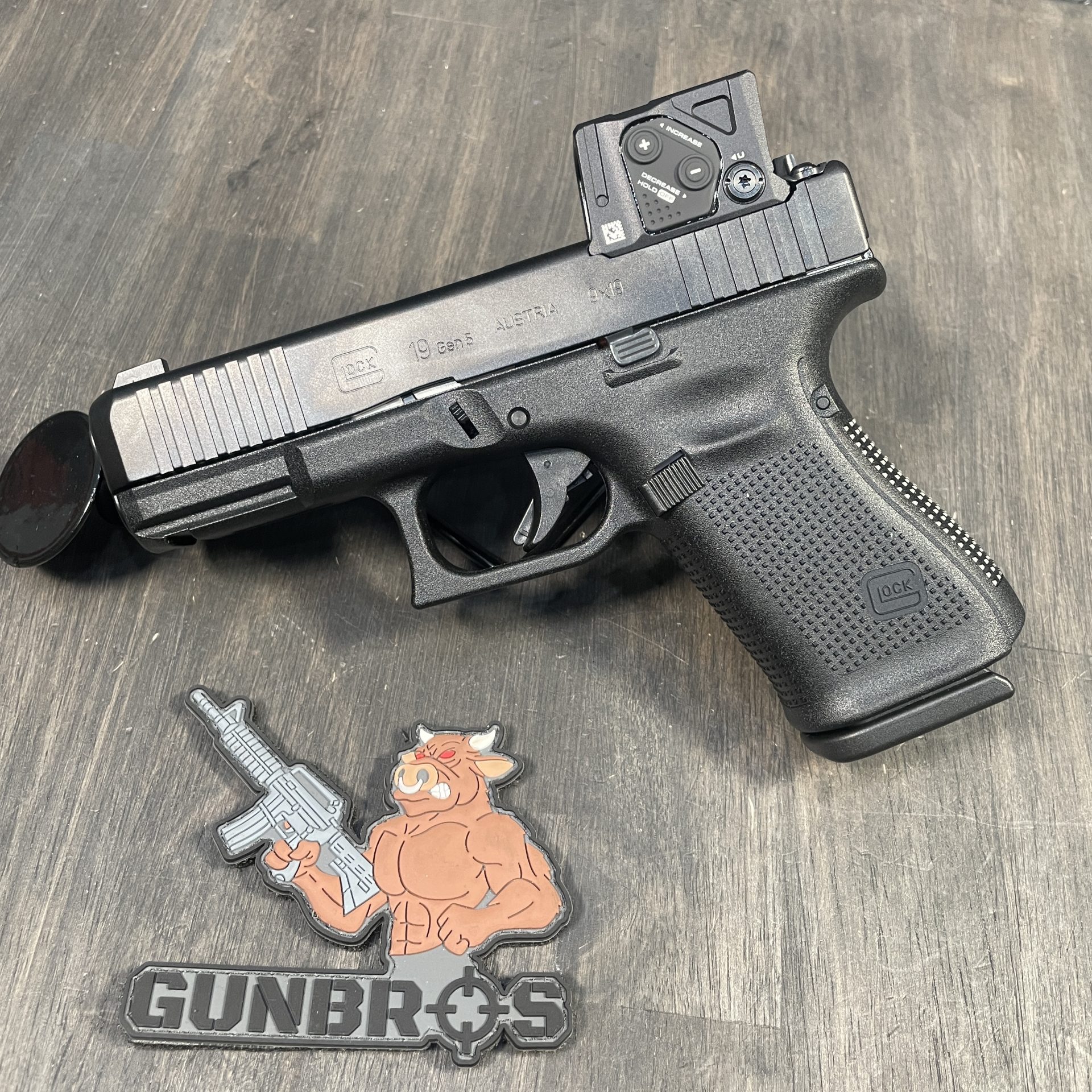 Glock 19 Gen 5 W/ Aimpoint COA 9mm - GUNTICKETS [20 SPOT] - GUNBROS