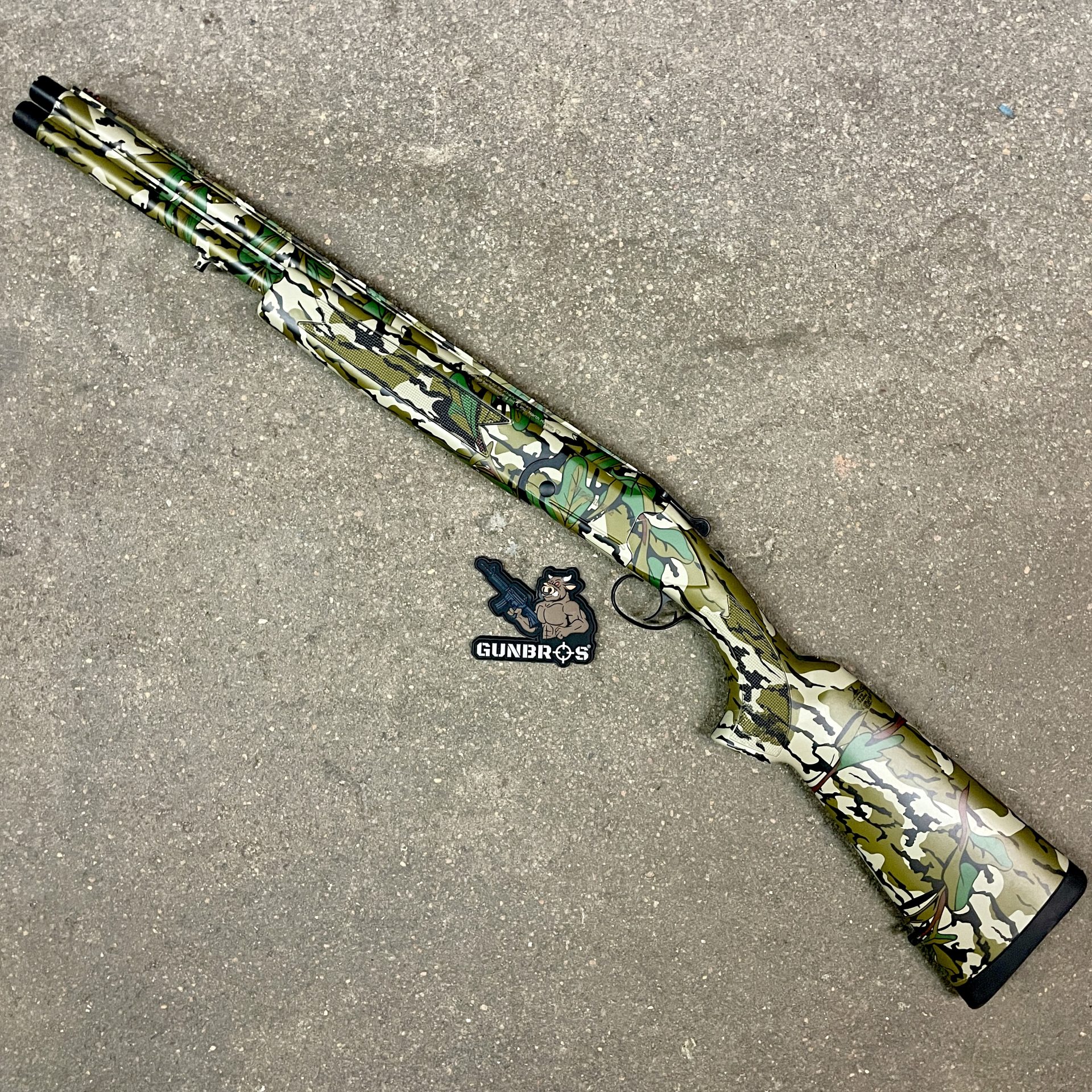 Mossberg Silver Reserve Turkey Mossy Oak Greenleaf O/U 12 GA ...