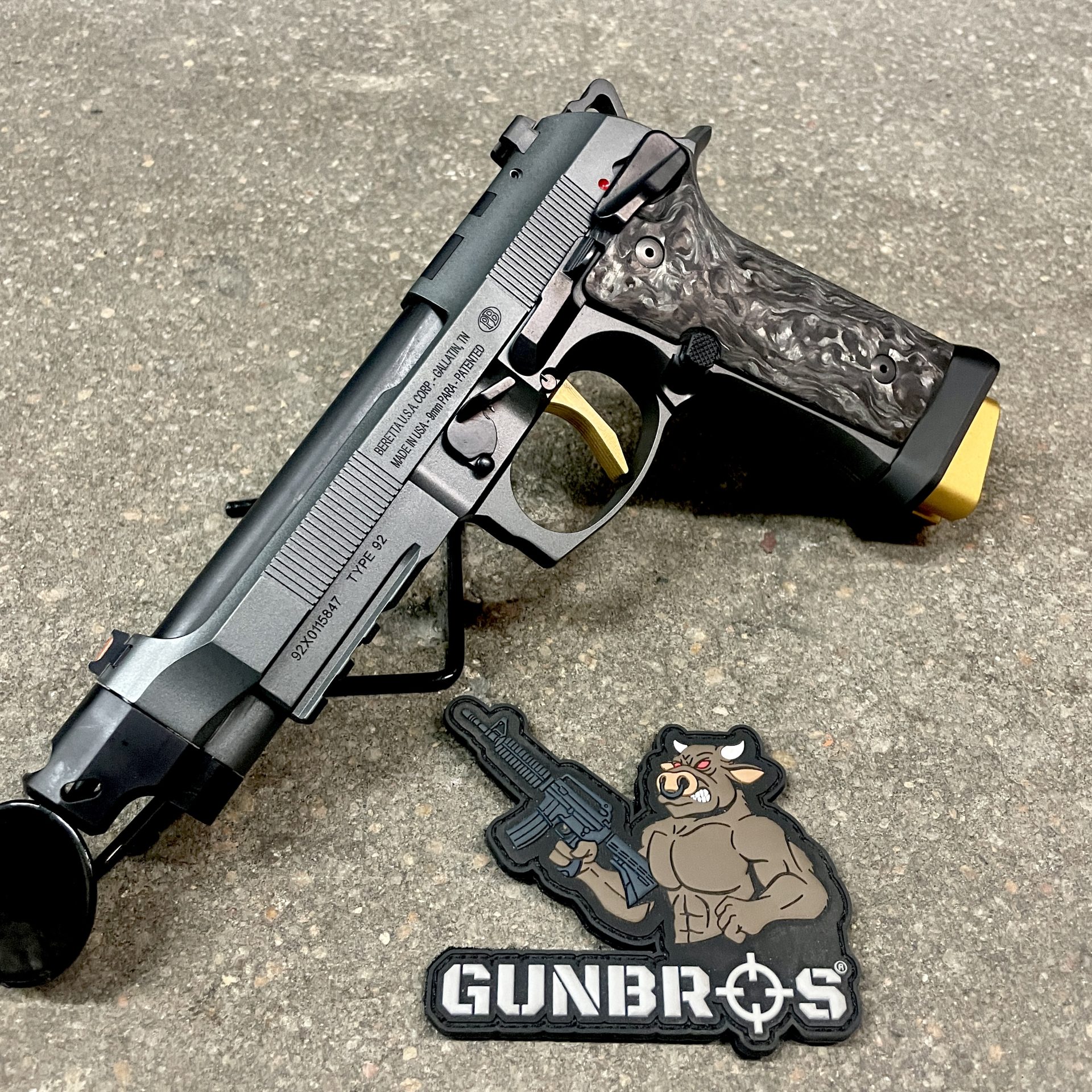BERETTA 92XI CORSA 9mm - GUNTICKETS [20 SPOT] - GUNBROS