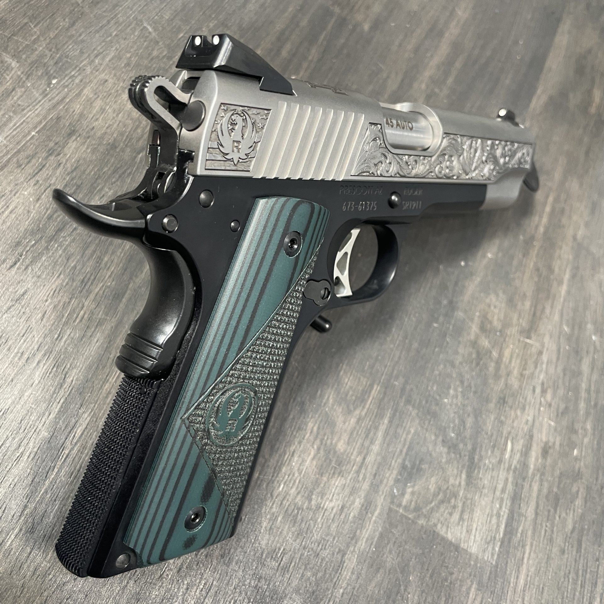 Ruger SR1911 Cardwell Rd Edition .45 ACP 4.25" (1 of 500) - GUNTICKETS ...