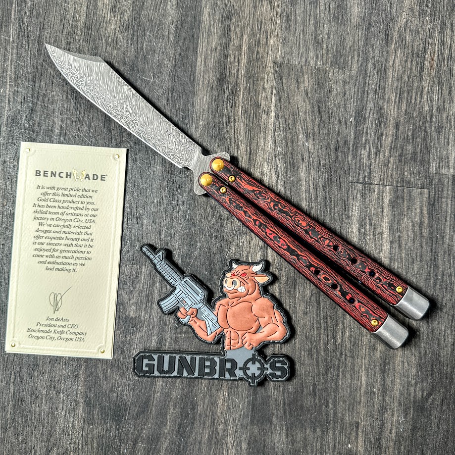 Benchmade Gold Class Necron (#215 of 500) - GUNTICKETS [20 SPOT] - GUNBROS