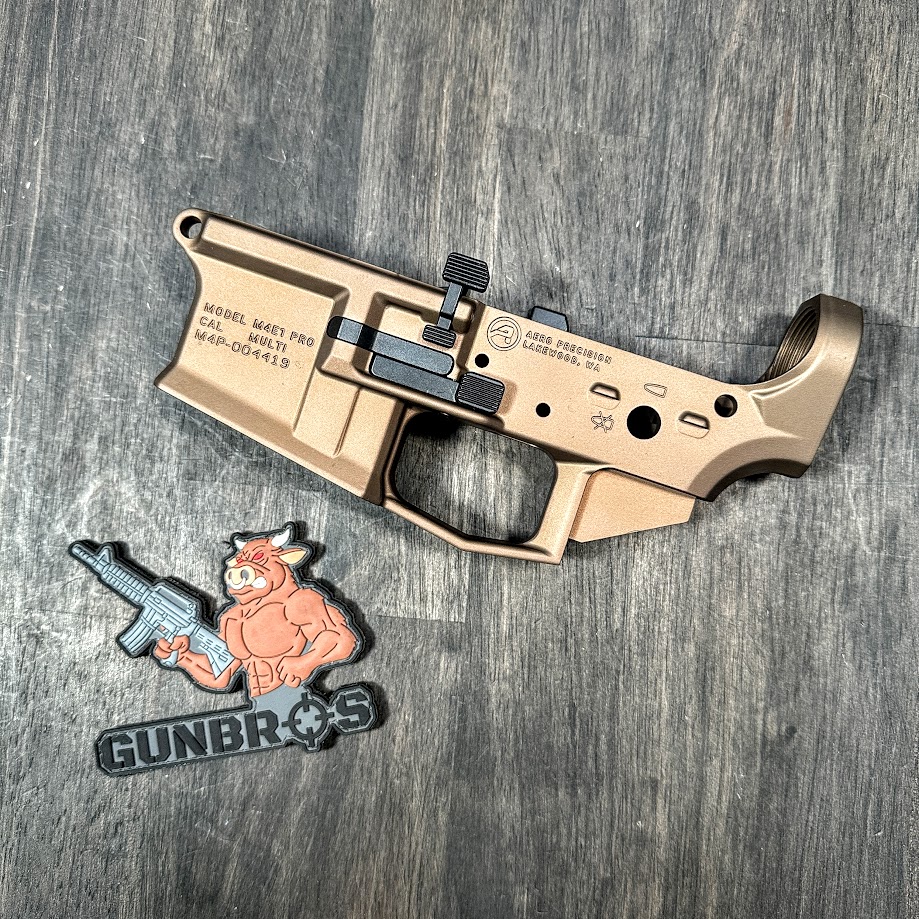 Aero Precision M4E1 Pro Lower Kodiak Brown - GUNTICKETS [10 SPOT] - GUNBROS