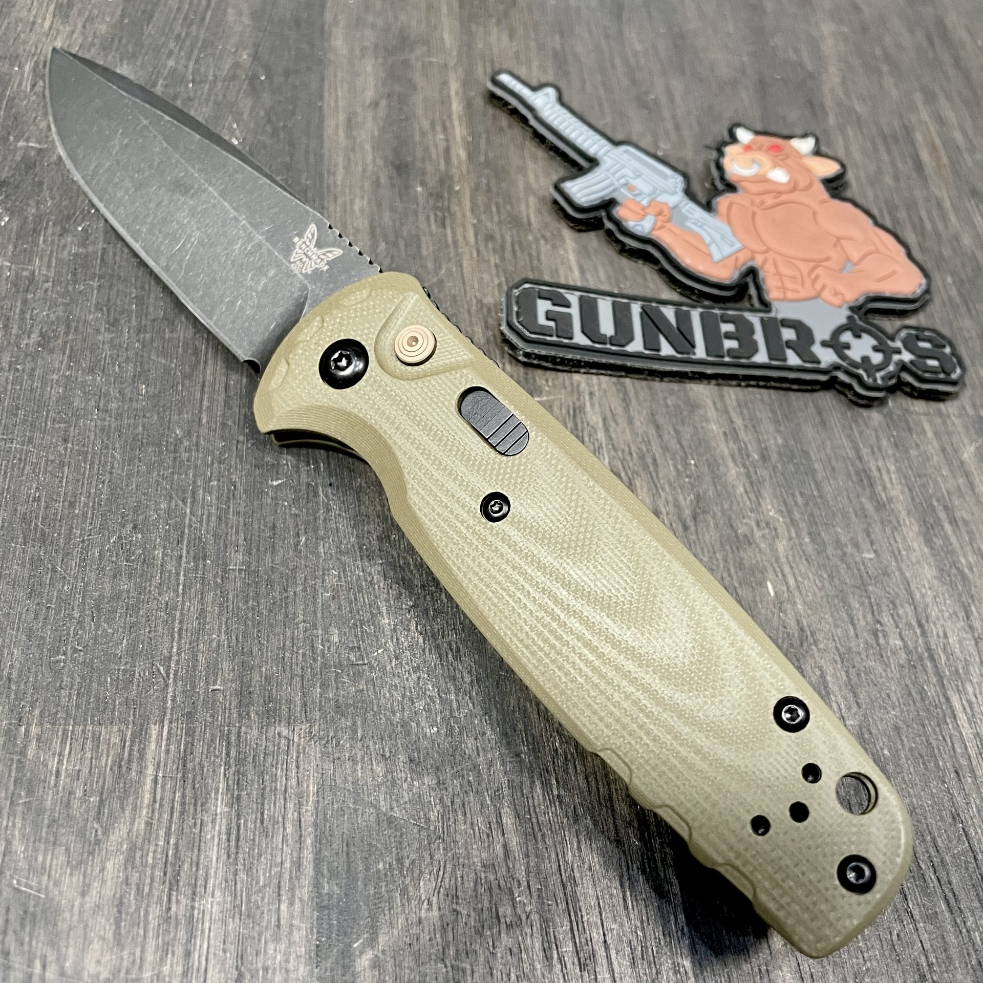 Benchmade CLA Auto Open - GUNTICKETS [10 SPOT] - GUNBROS