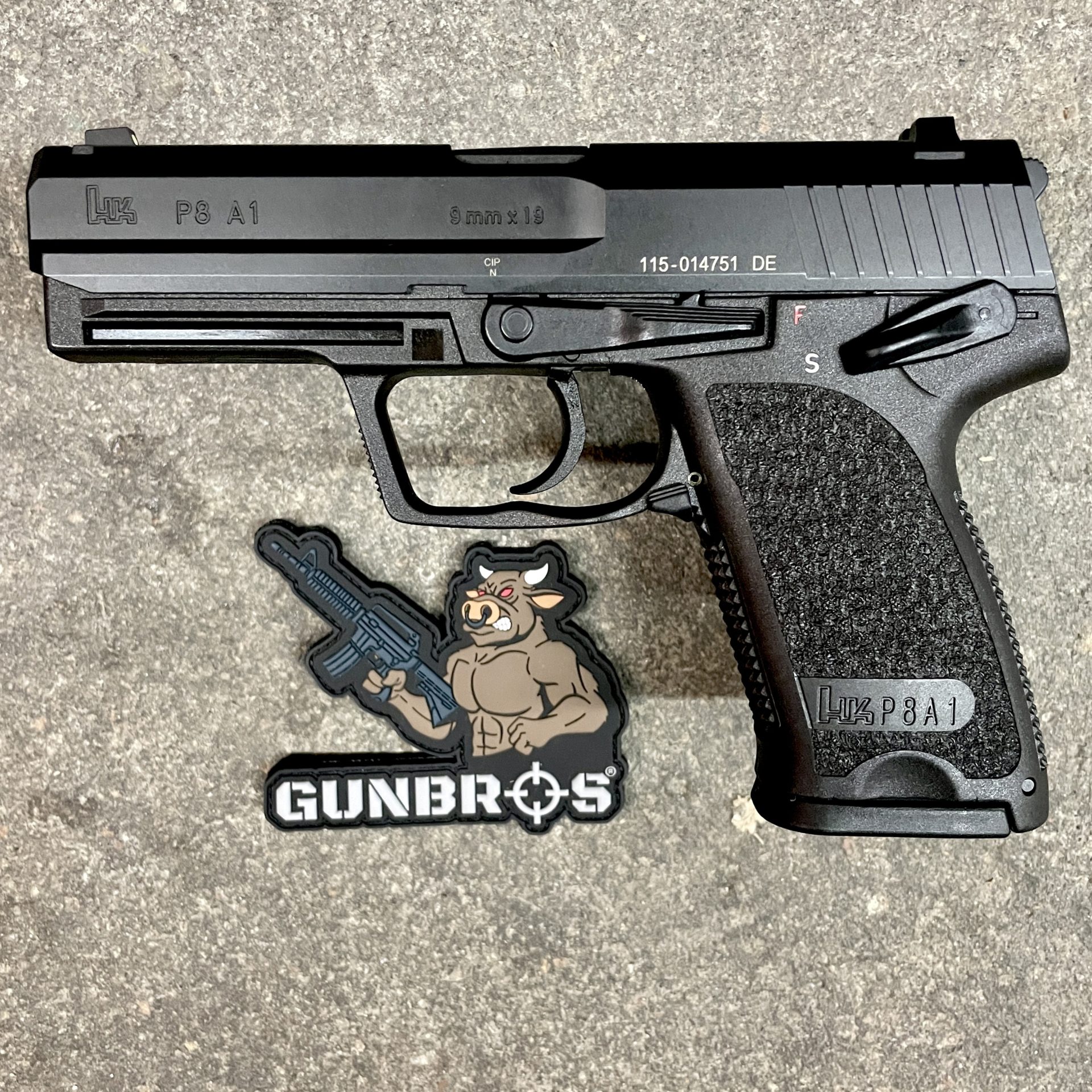 Heckler & Koch HK P8 A1 Limited Run 9mm - GUNTICKETS [20 SPOT] - GUNBROS