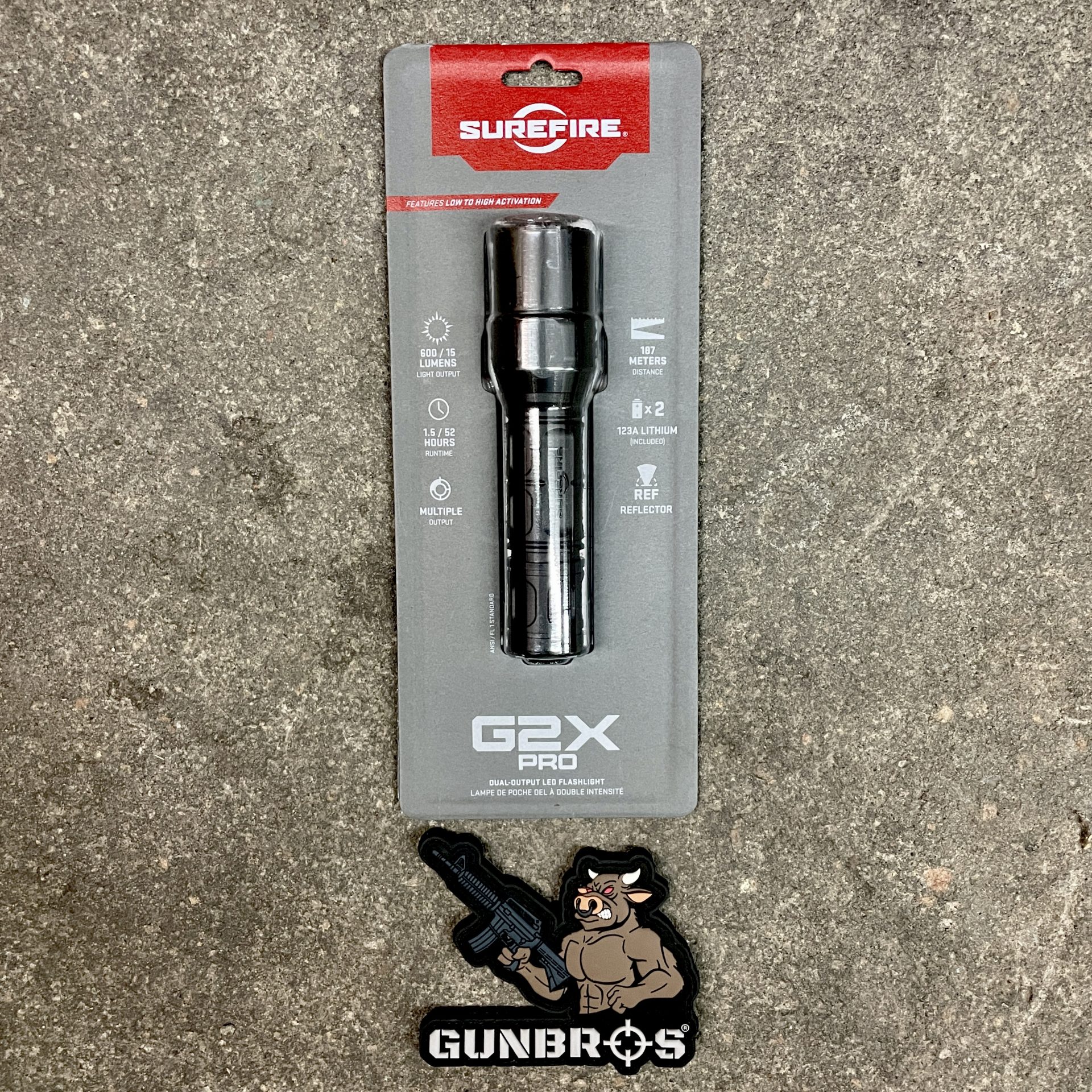 Surefire G2X Pro Flashlight - GUNTICKETS [10 SPOT] - GUNBROS