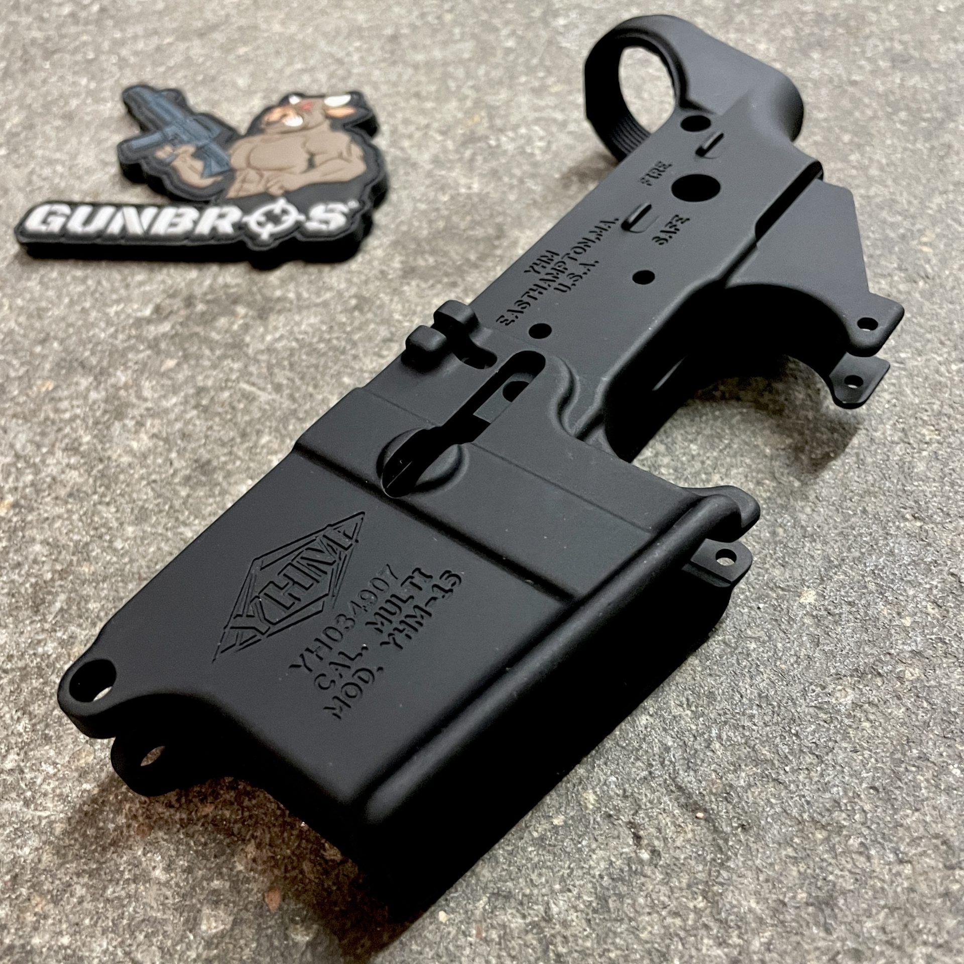 Yankee Hill Machine YHM Stripped YHM-15 Lower Receiver - GUNTICKETS [10 ...