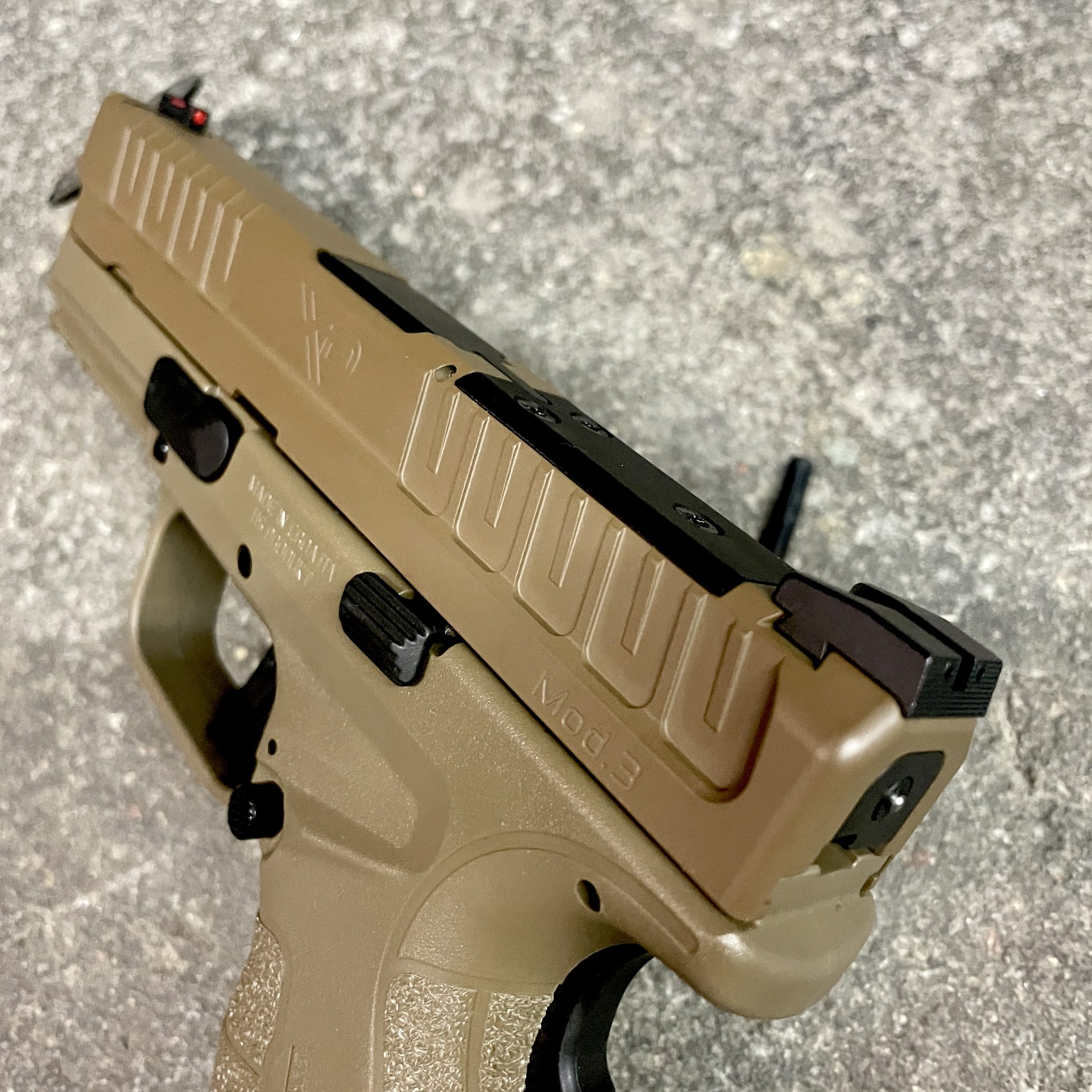 Springfield XD Mod 3 9mm Optics Ready FDE - GUNTICKETS [10 SPOT] - GUNBROS