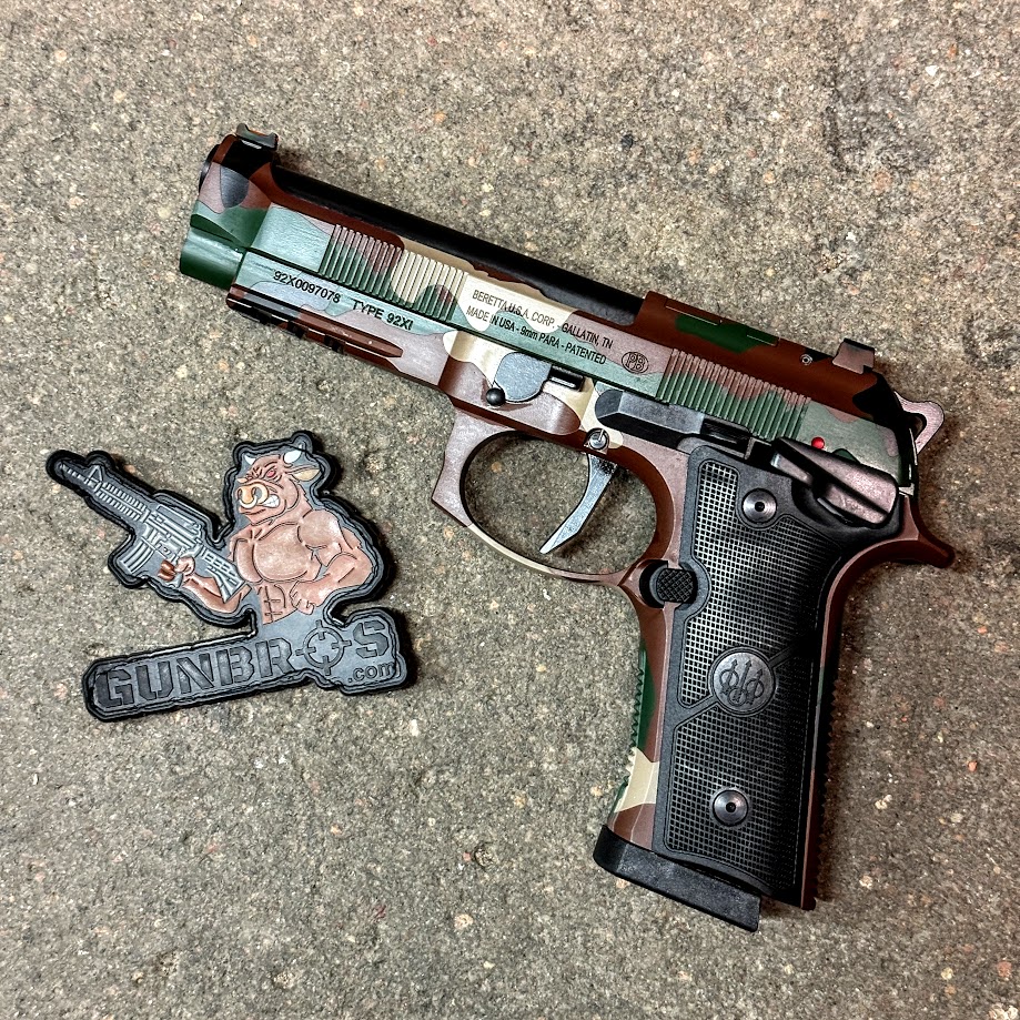 Beretta 92XI SAO 9mm BDU Camo - GUNTICKETS [20 SPOT] - GUNBROS