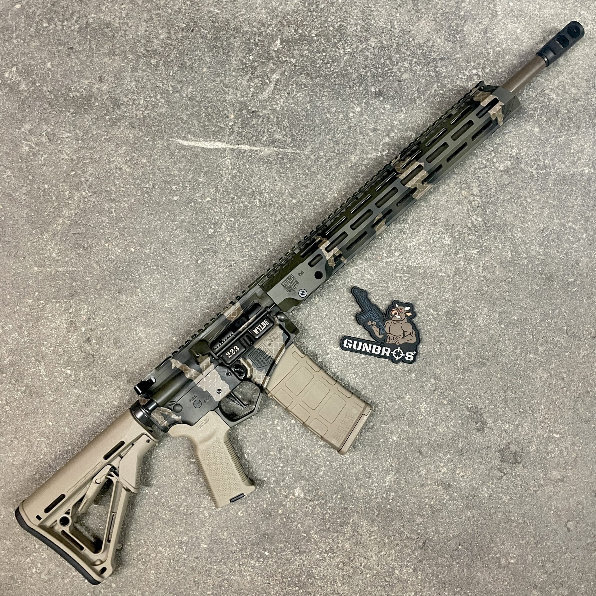 Diamondback DB15 .223 WYLDE 18" CopperHead Camo - GUNTICKETS [20 SPOT ...