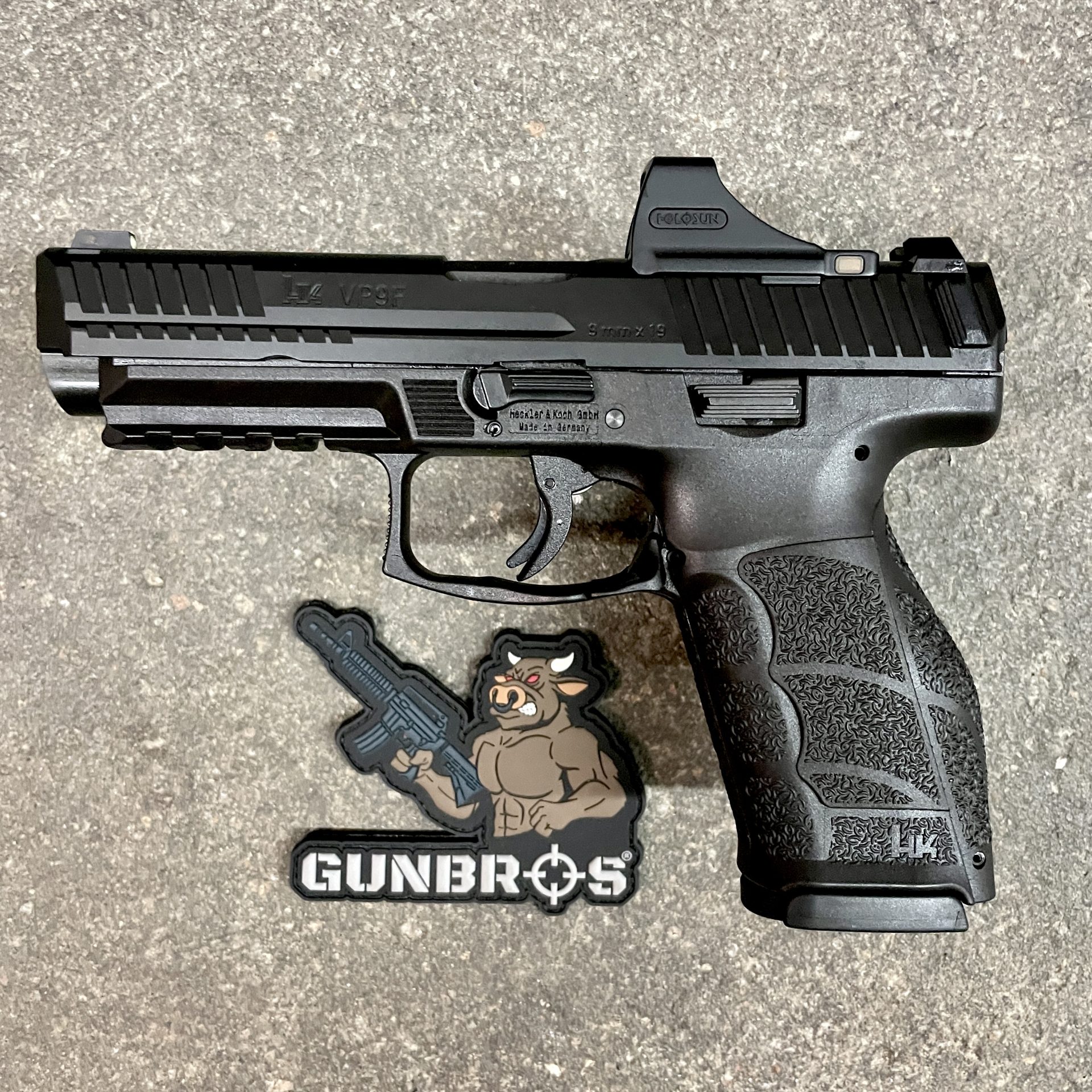 Heckler & Koch HK VP9A1 F 9mm W/ Holosun SCS - GUNTICKETS [20 SPOT ...