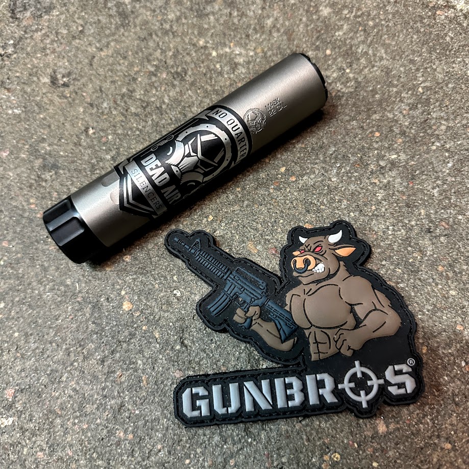 Dead Air Mask HD .22LR Silencer Silver - GUNTICKETS [10 SPOT] - GUNBROS