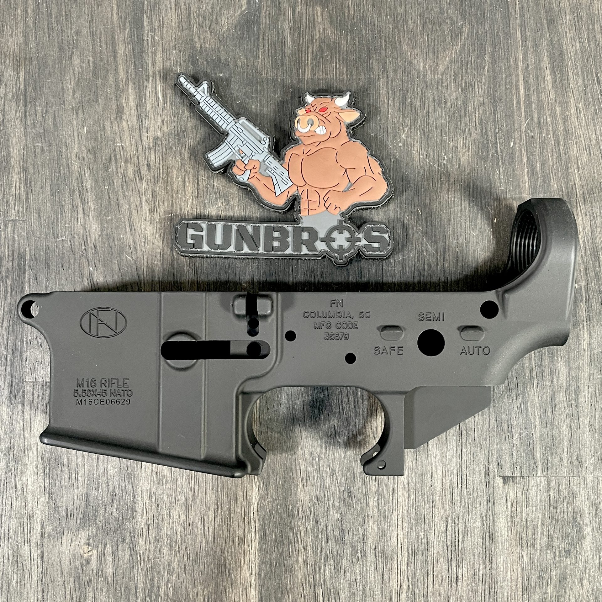 FN Military Collector Series M16 Lower - GUNTICKETS [10 SPOT] - GUNBROS