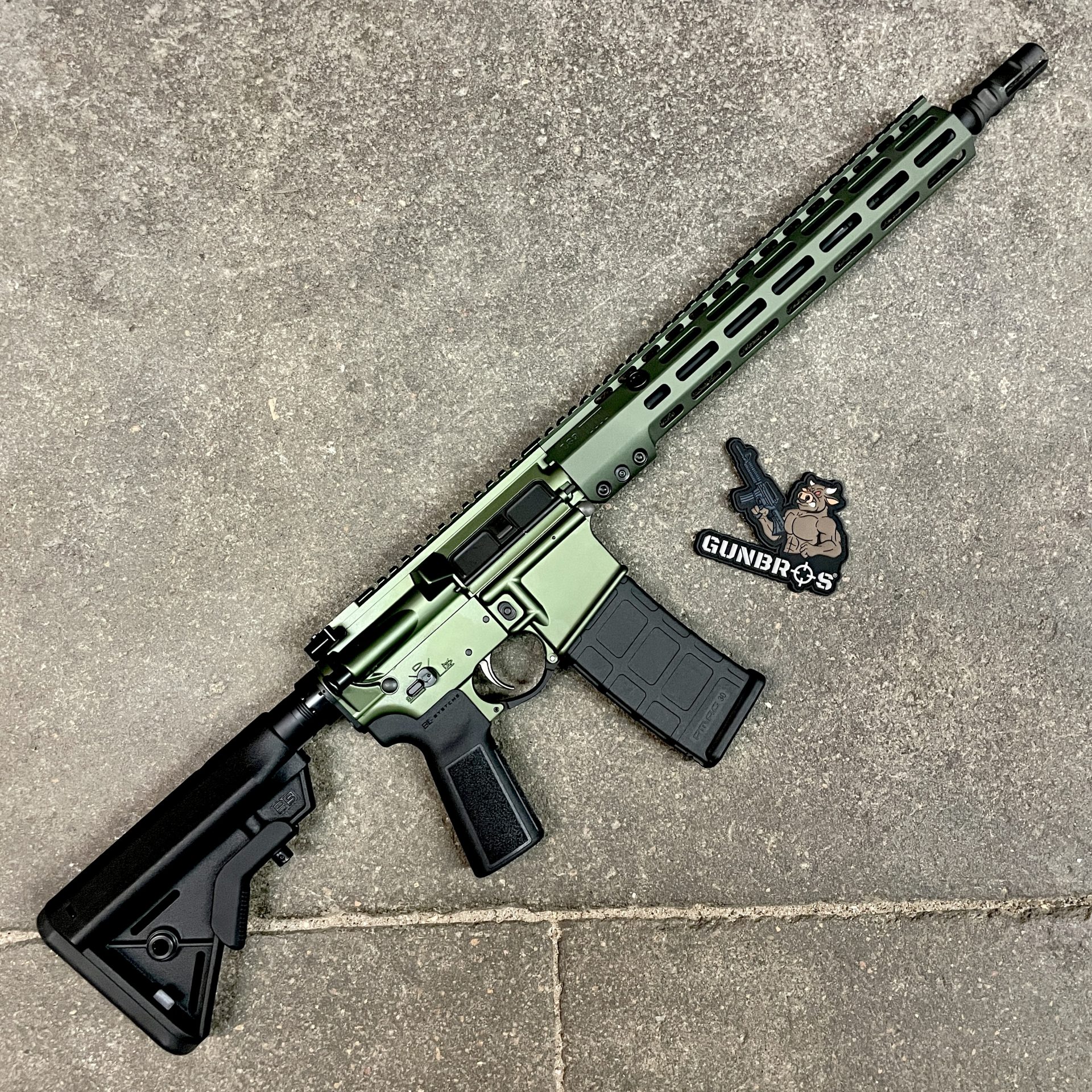 Sons of Liberty Gun Works M4 L89 5.56mm ODG 13.9" P&W - GUNTICKETS [25 ...